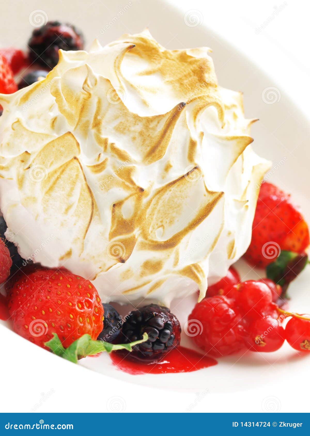 Meringue stock photo. Image of dessert, sweet, diet, raspberries - 14314724