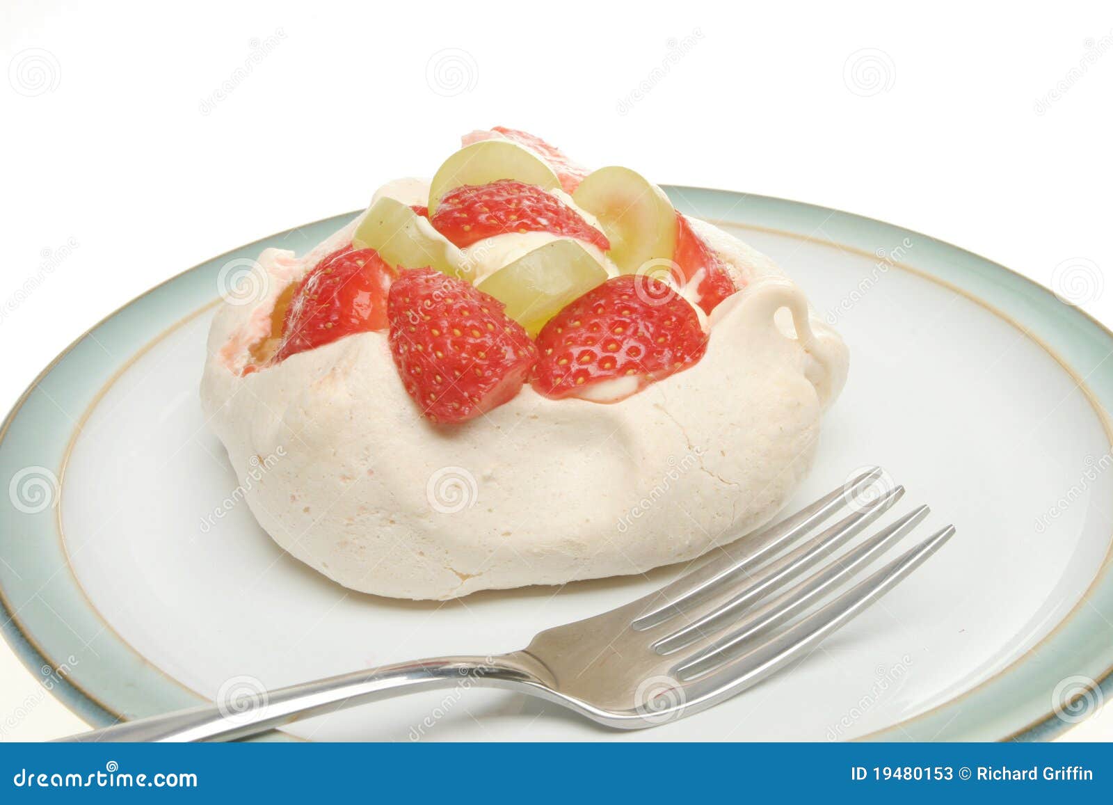 Meringue stock image. Image of pudding, grape, fruit - 19480153