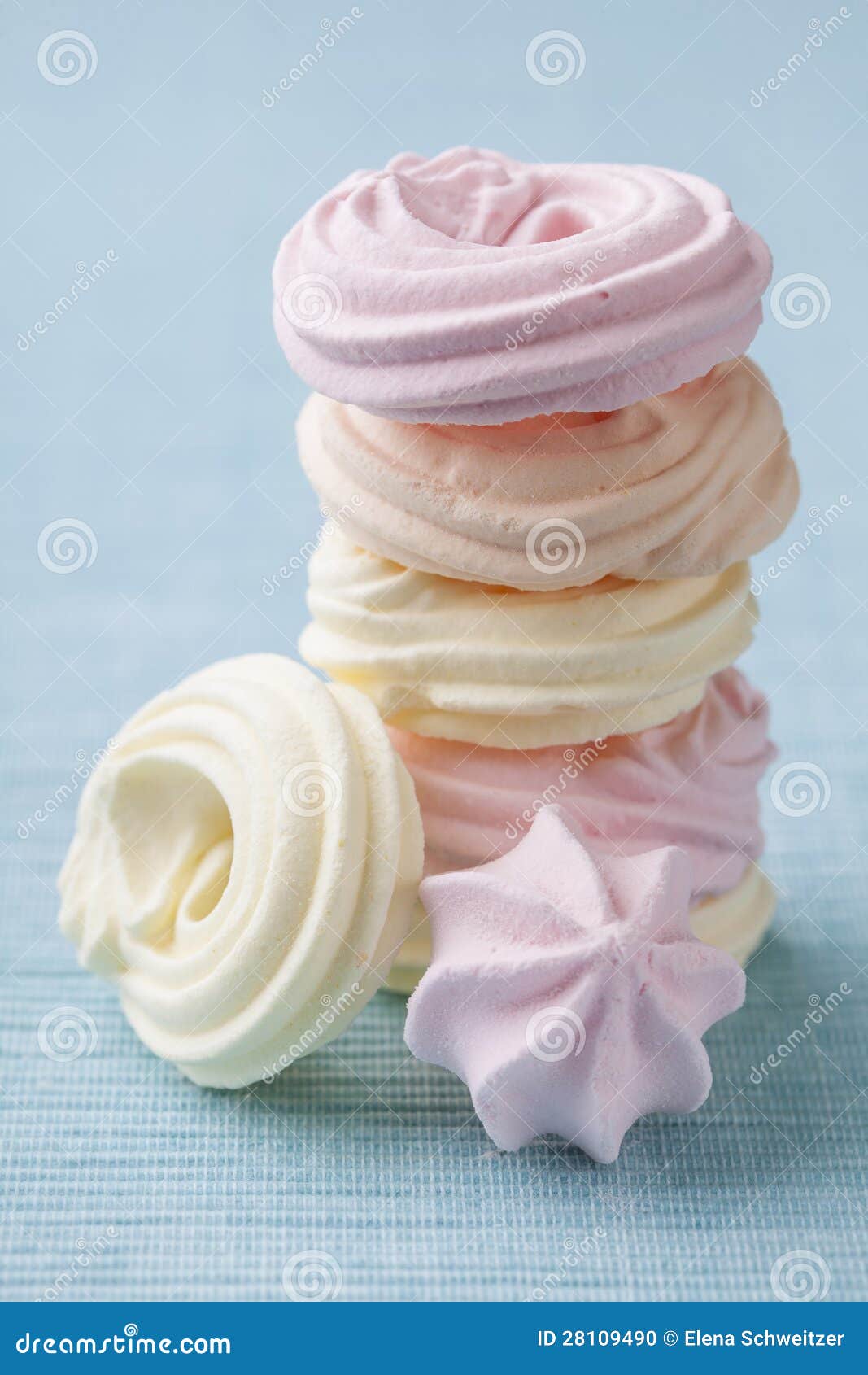 Meringue stock photo. Image of stack, sugar, candy, colors - 28109490