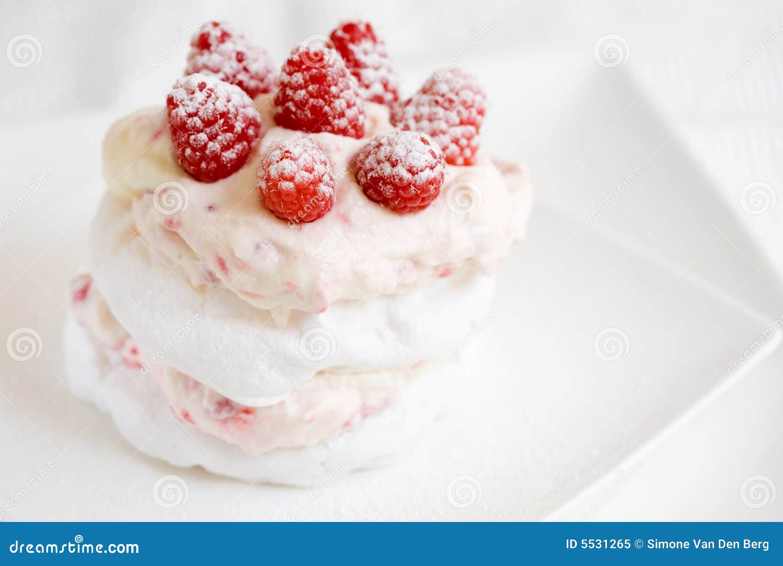 Meringue dessert stock image. Image of meringue, freshness - 5531265
