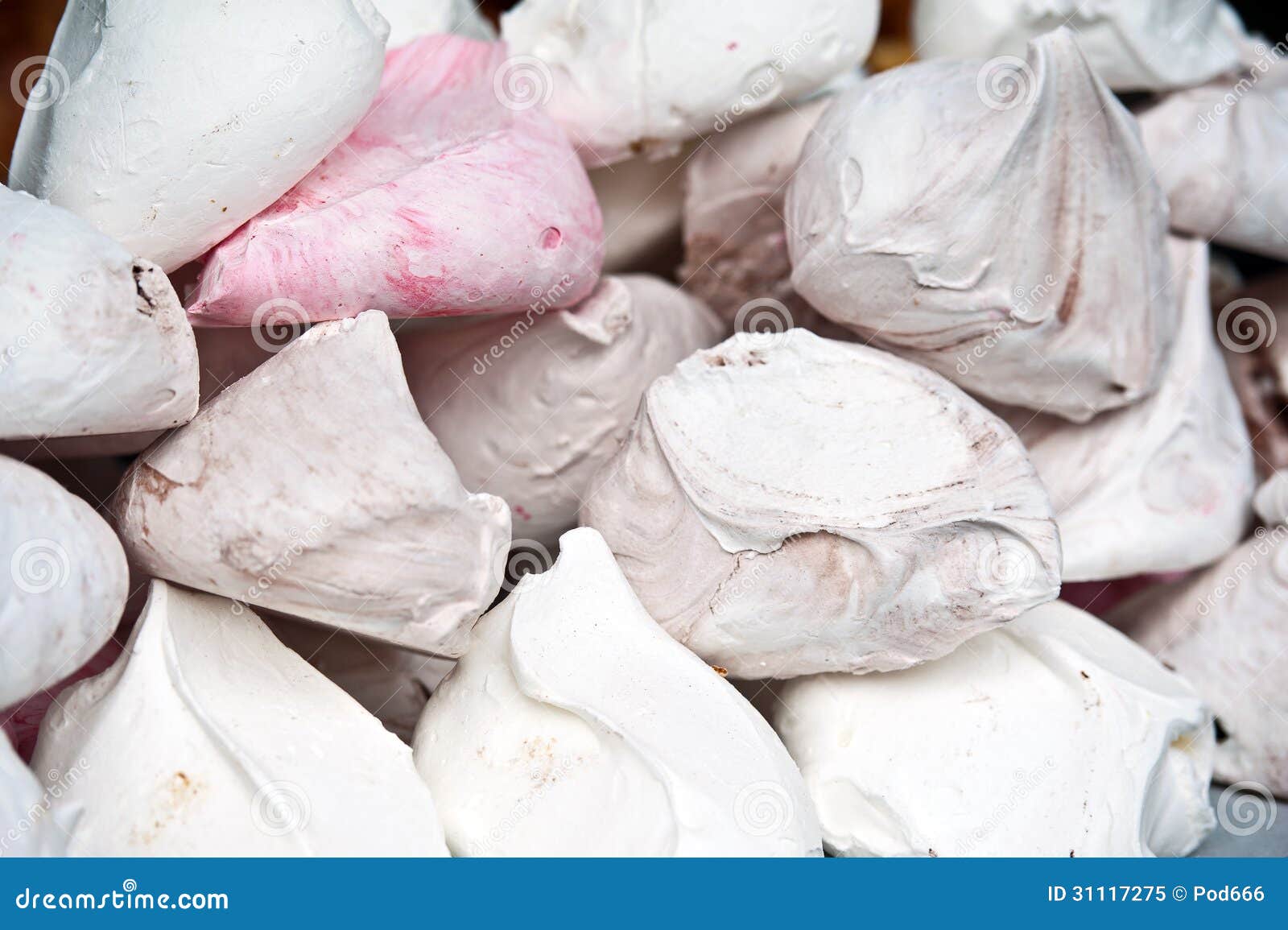 Meringue large coloured stock image. Image of whisked - 31117275