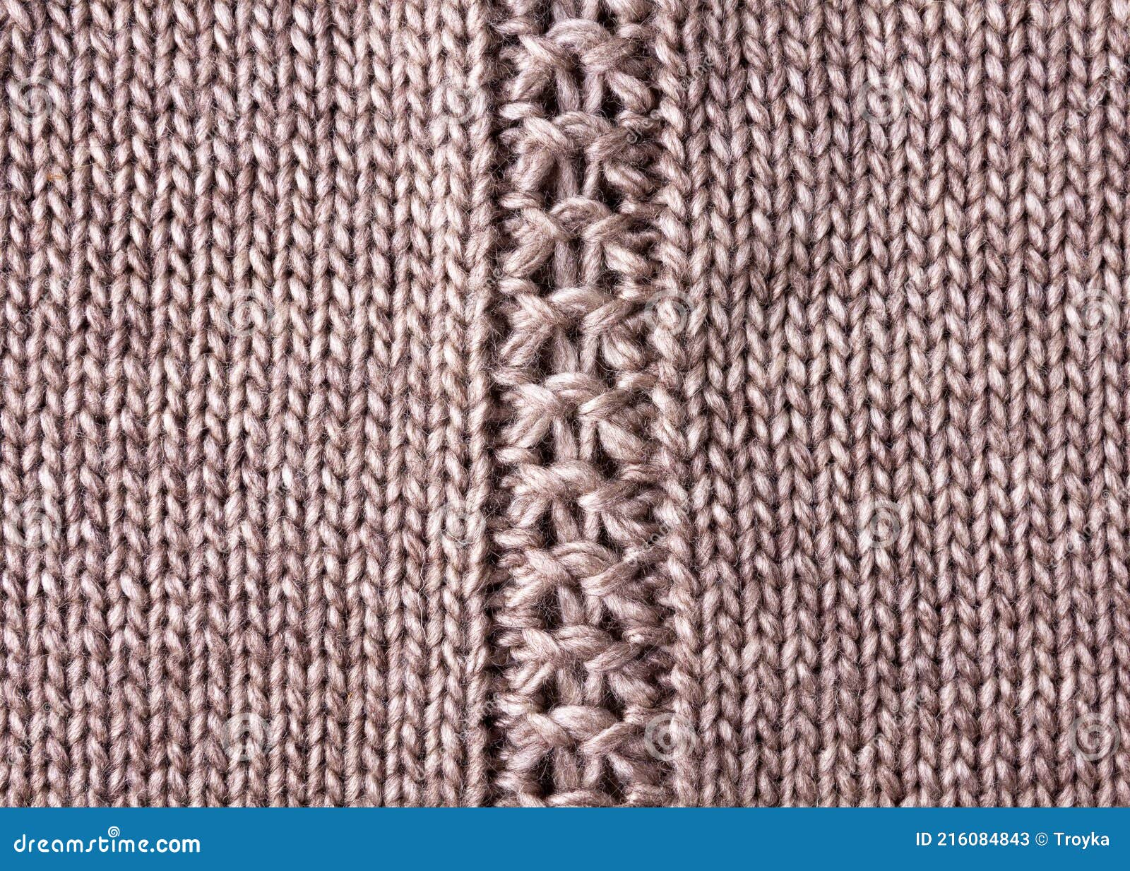 Merino Wool Knitted Fabric Texture Stock Image - Image of taupe, merino ...