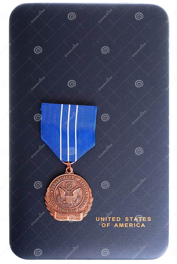 Meritorious honor award stock image. Image of medallion - 14121113