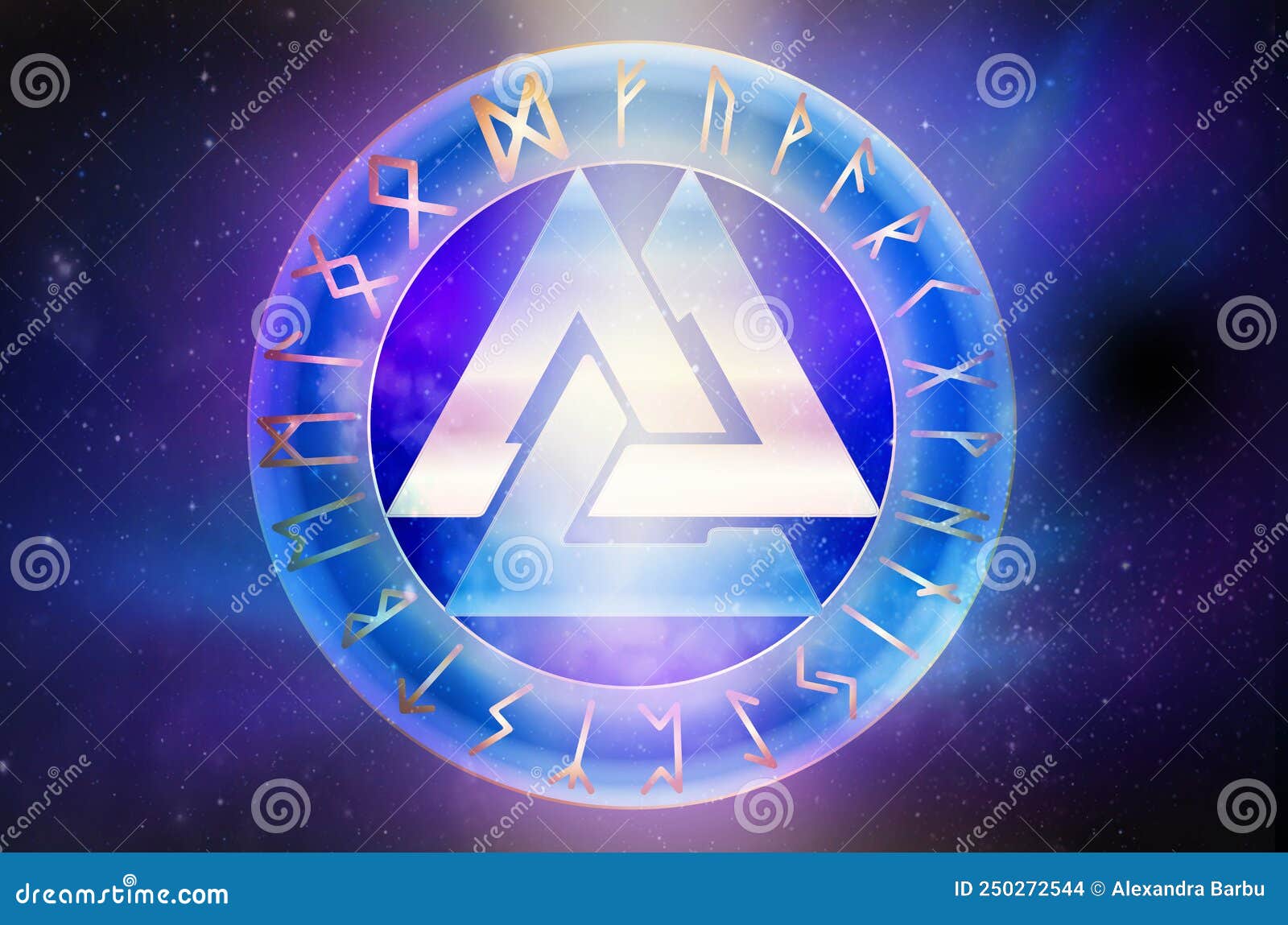 Valknut Odin Triangle, Triple Delta Viking Amulet, Norse Mythology ...