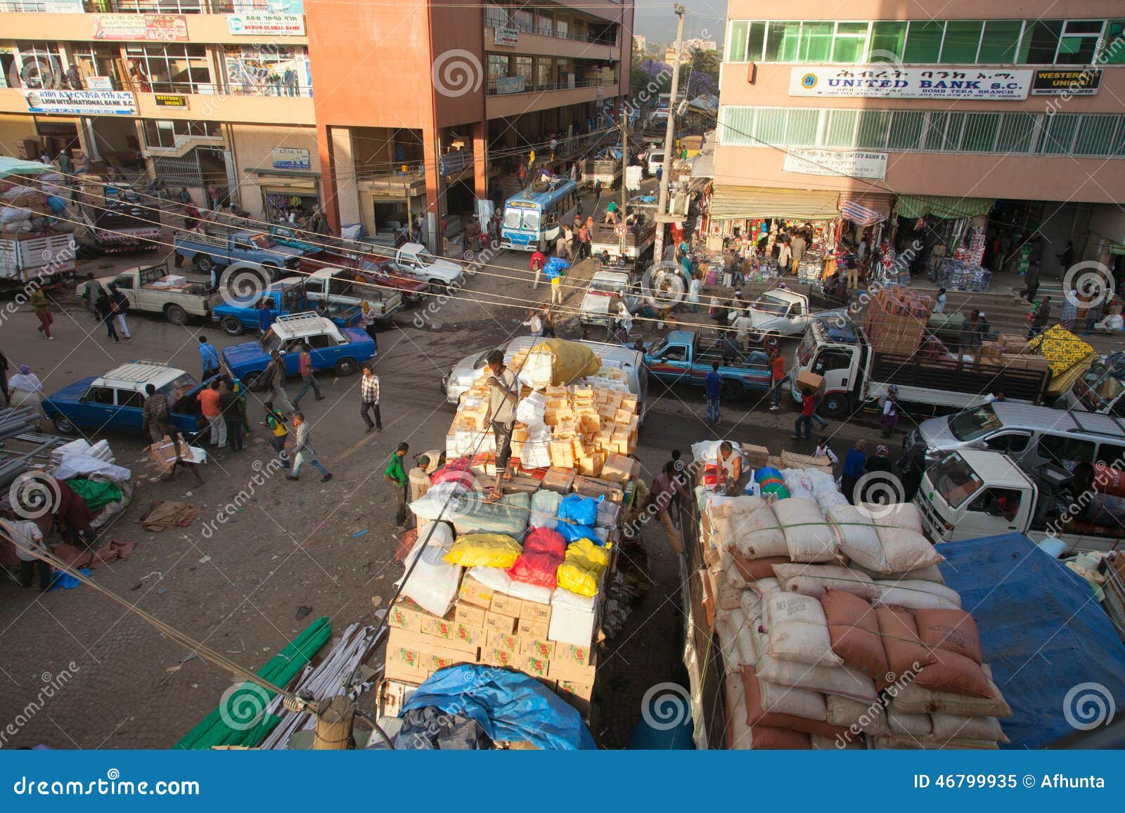 Merkato market editorial image. Image of merkato, dump - 46799935