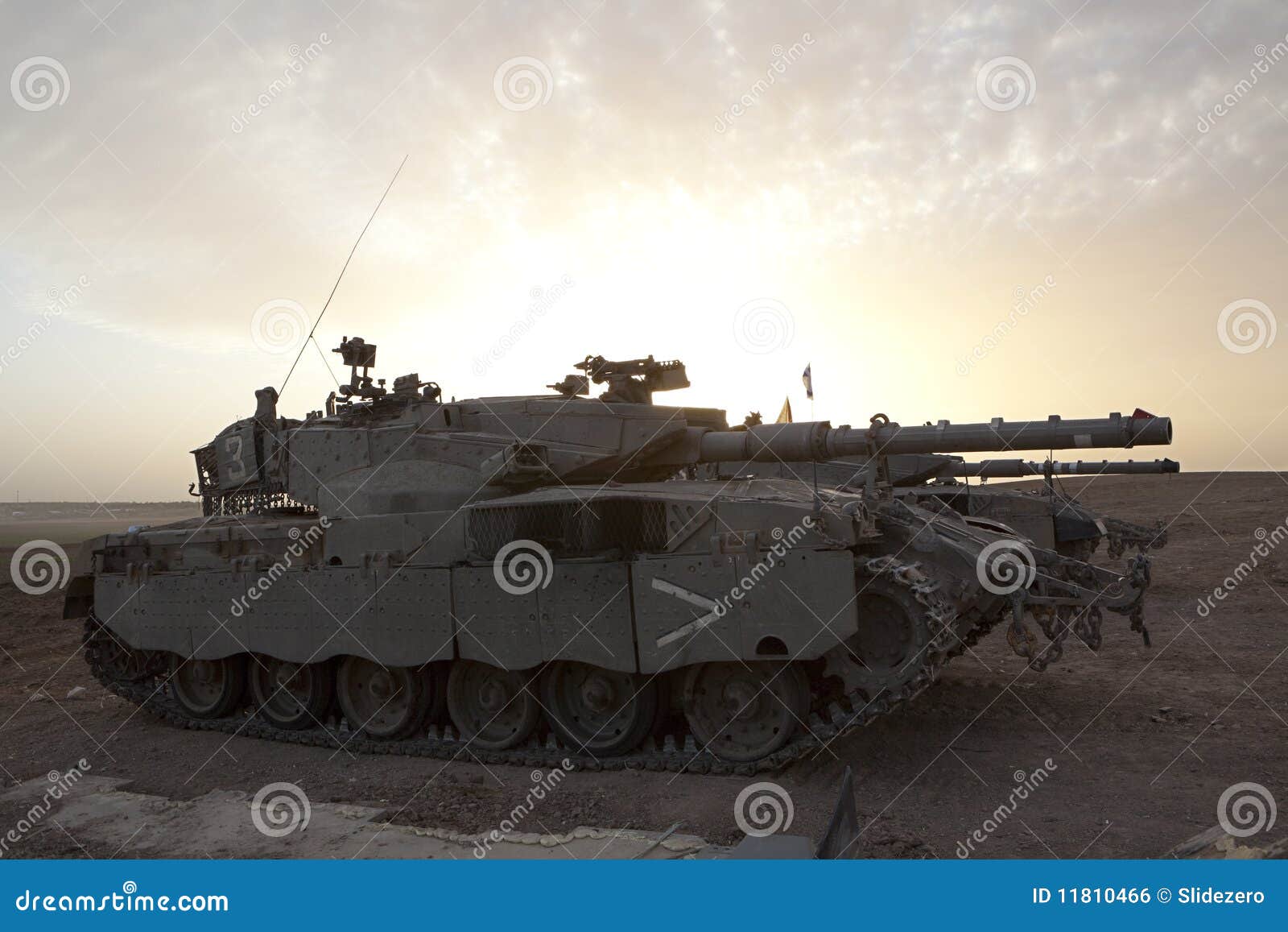 Merkava Mk 4 Baz Main Battle Tank Stock Photo - Image of fight, armed ...