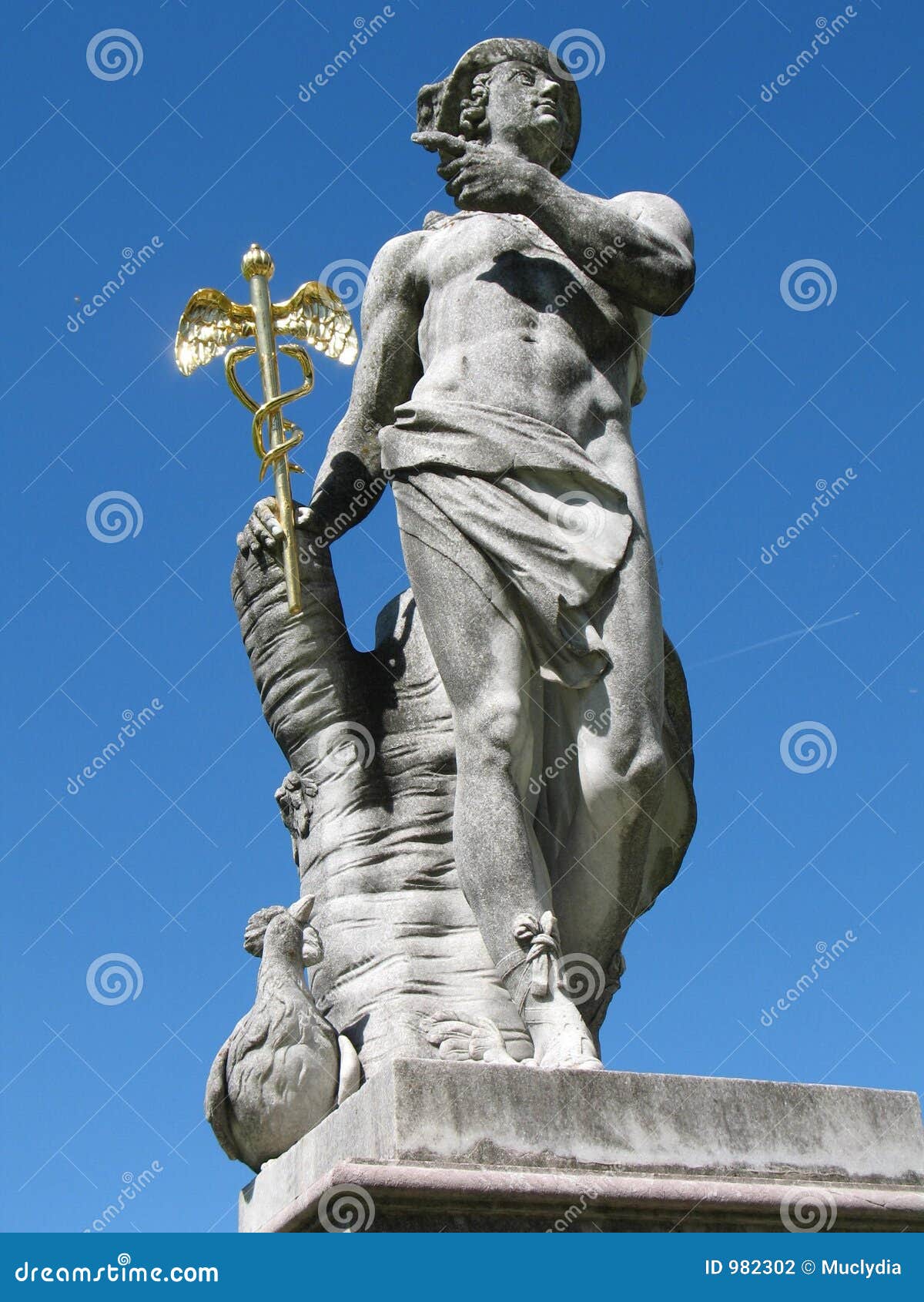 Merkur 1 stock photo. Image of messenger, courir, castle - 982302