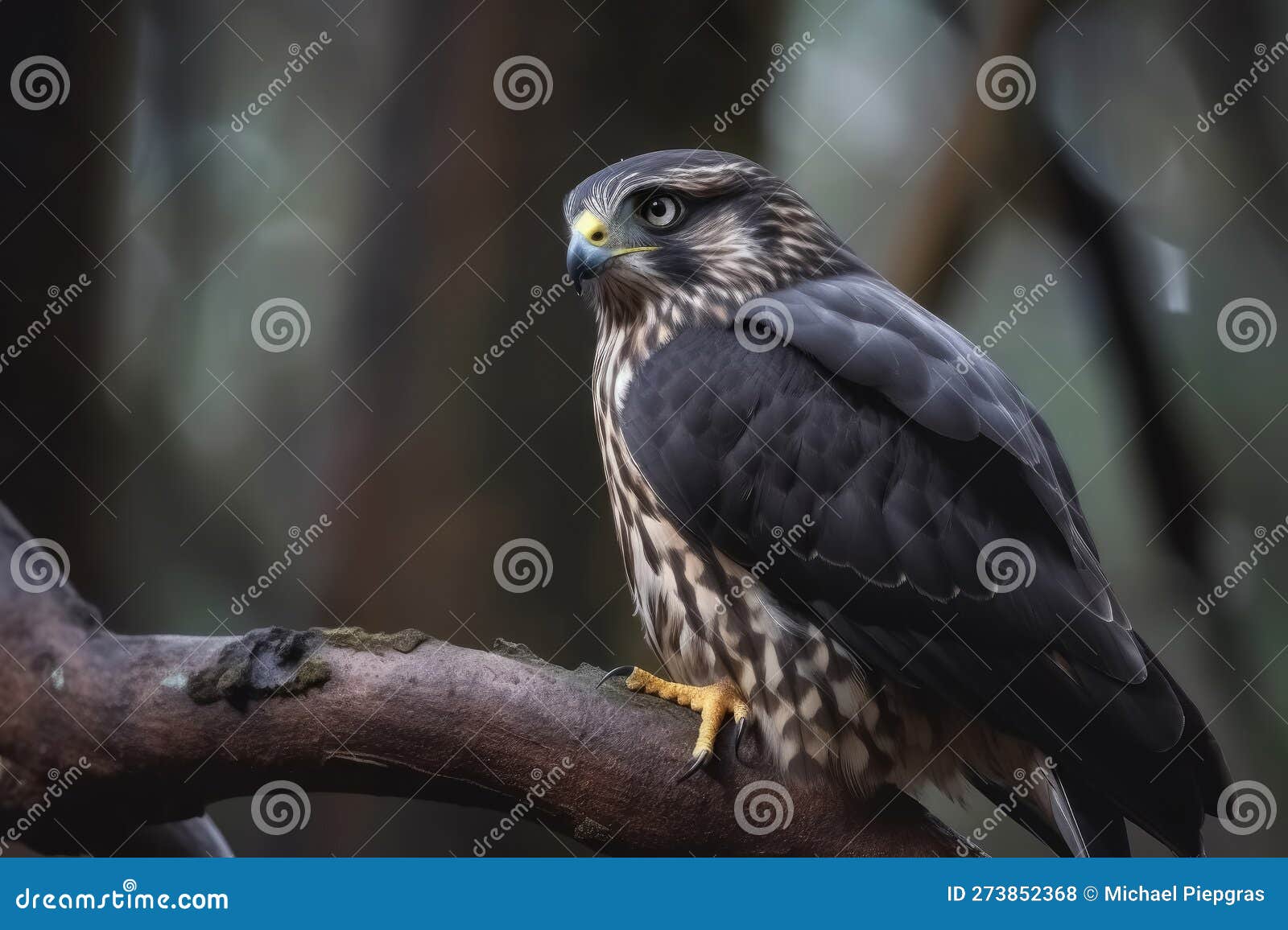 Merlin Bird Minimal Logo Design Cartoon Vector | CartoonDealer.com ...