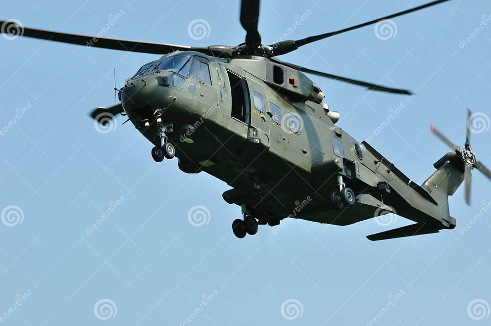 Merlin Helicopter stock photo. Image of marine, army - 21762058