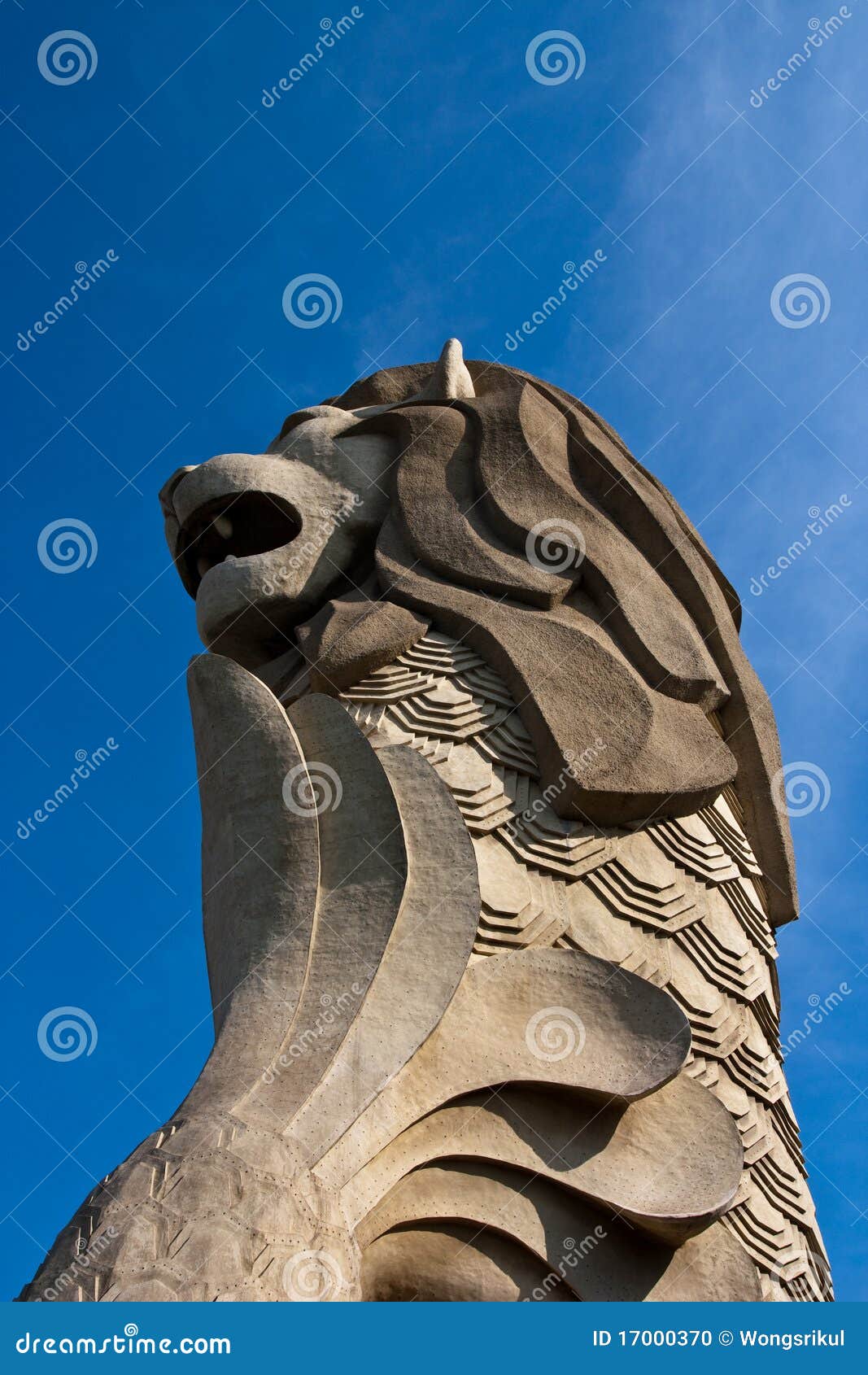 Merlion editorial image. Image of stone, beautiful, attraction - 17000370