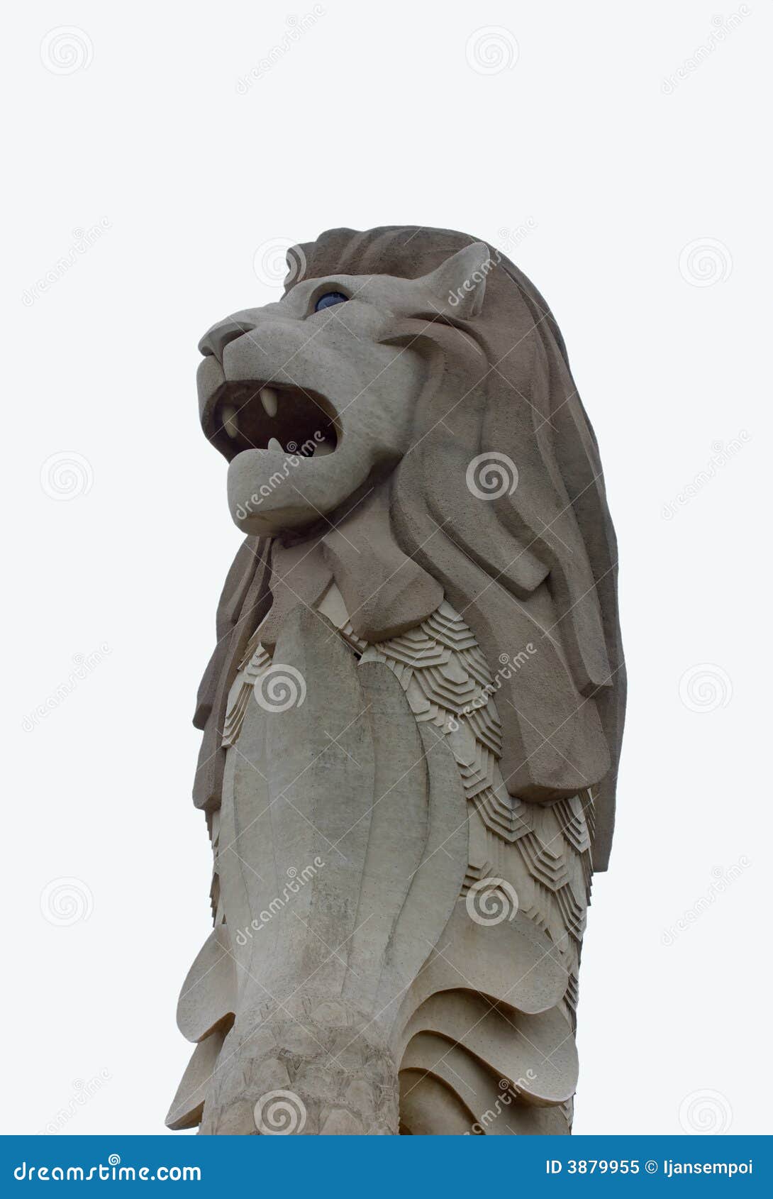 The Merlion statue editorial image. Image of portrait - 3879955