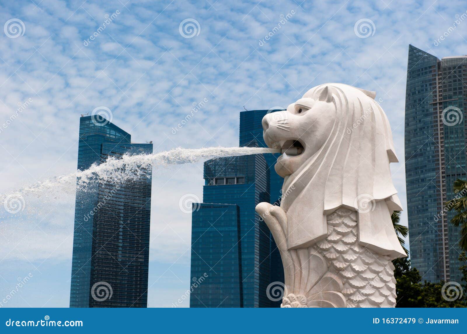 Merlion Statue, Landmark of Singapore Editorial Stock Image - Image of ...