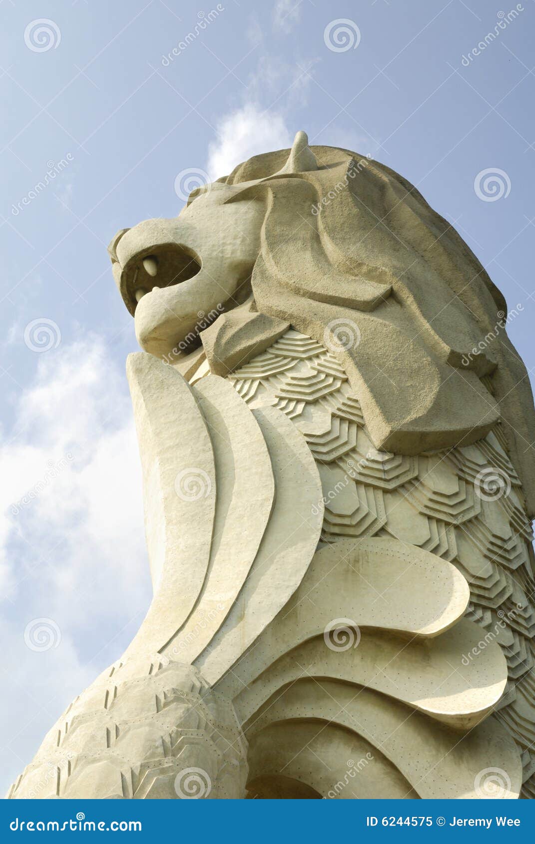 Merlion Statue at Sentosa Singapore Editorial Image - Image of fish ...