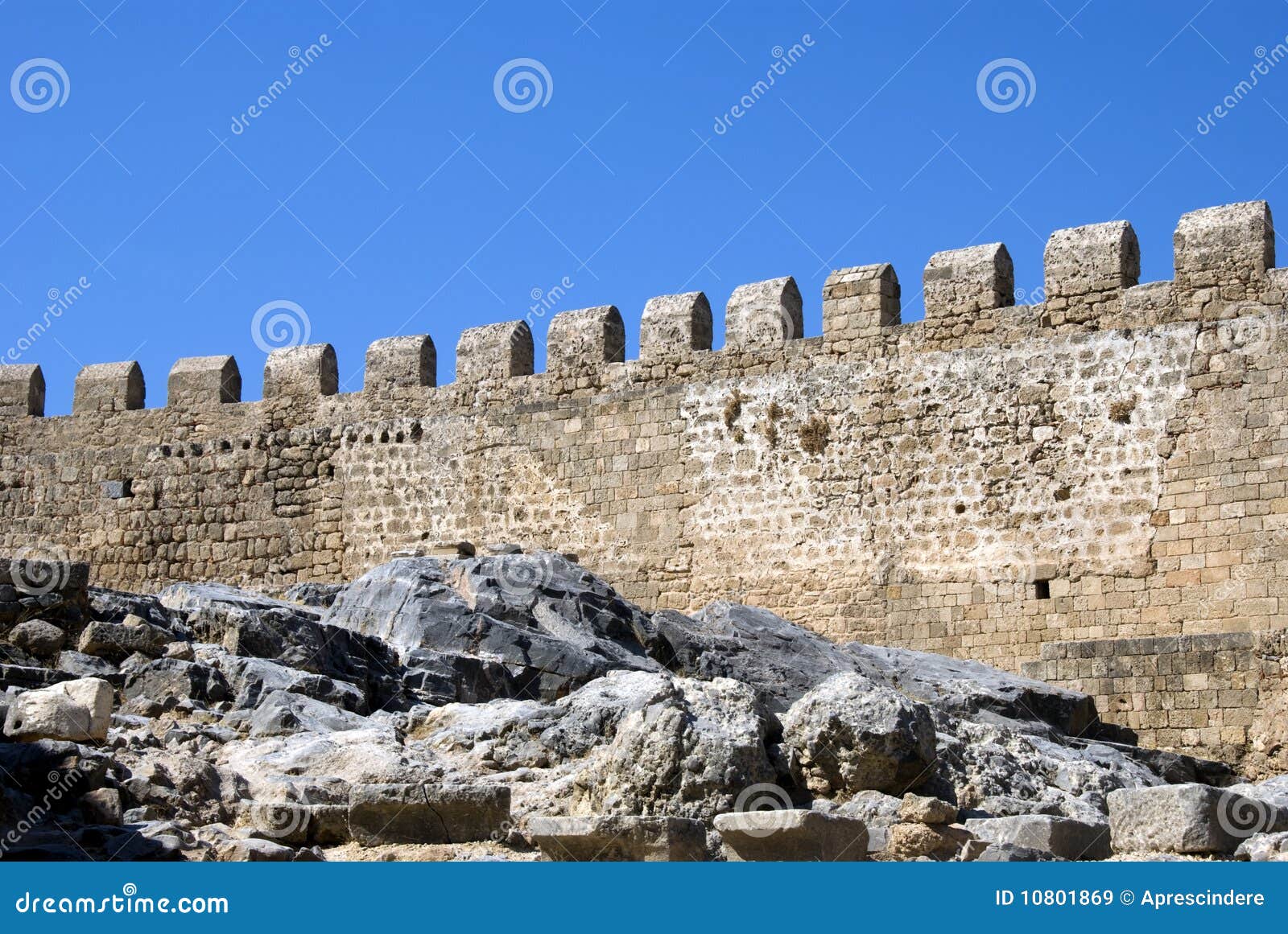 Merlons stock image. Image of defense, courtyard, brick - 10801869