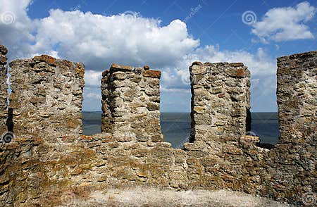 Merlons stock image. Image of fortress, museum, architecture - 14901333