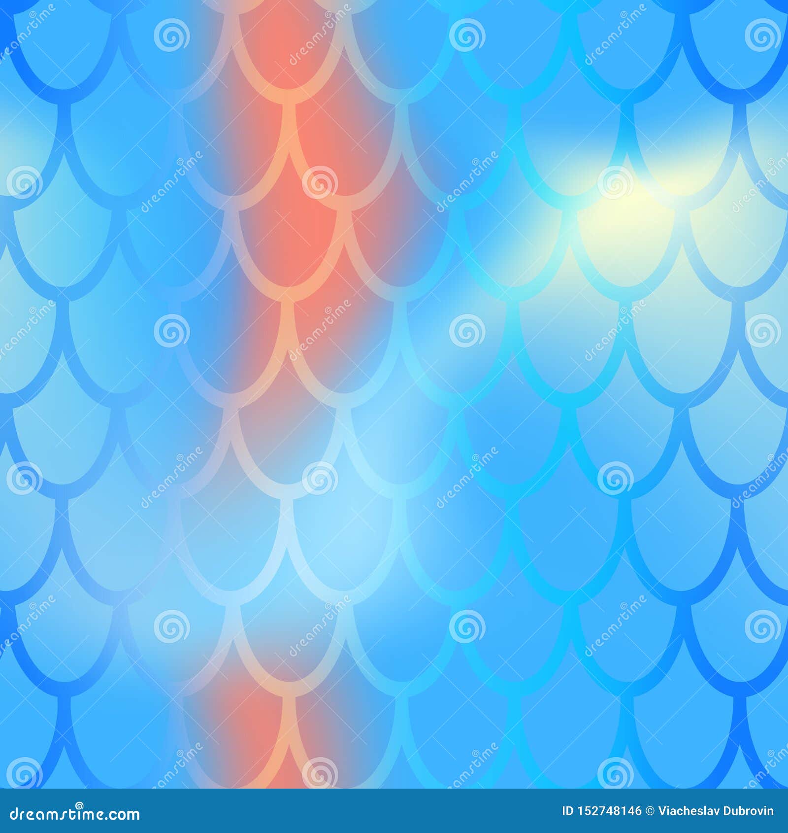 Mermaid or Fish Scale Seamless Pattern. Blue Red Mermaid Skin ... Mermaid or Fish Scale Seamless Pattern. Blue Red Mermaid Skin ...