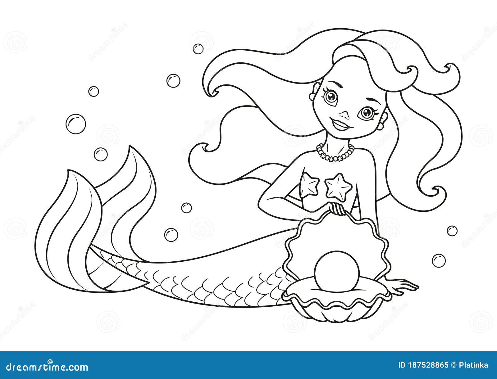 Pearl Coloring Pages