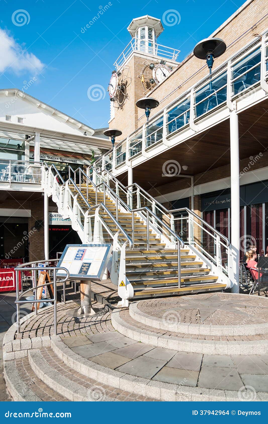 Mermaid Quaid, a Waterfront District in Cardiff Bay, Wales Editorial ...