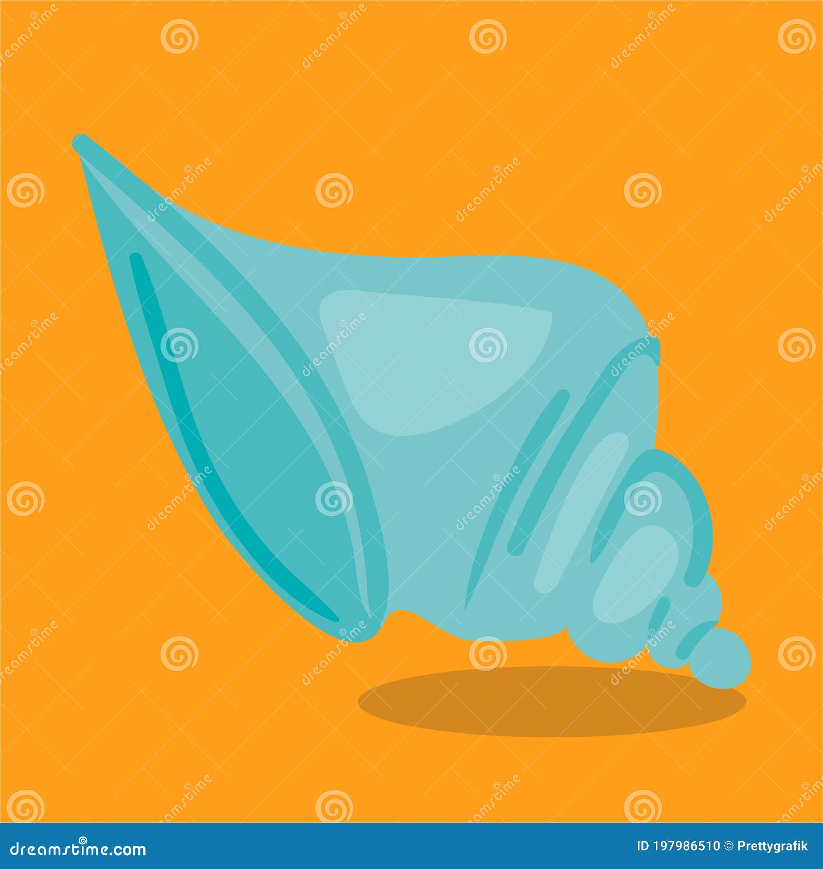 Mermaid Shell Image With Svg Vector Cut File For Cricut And Silhouette ...