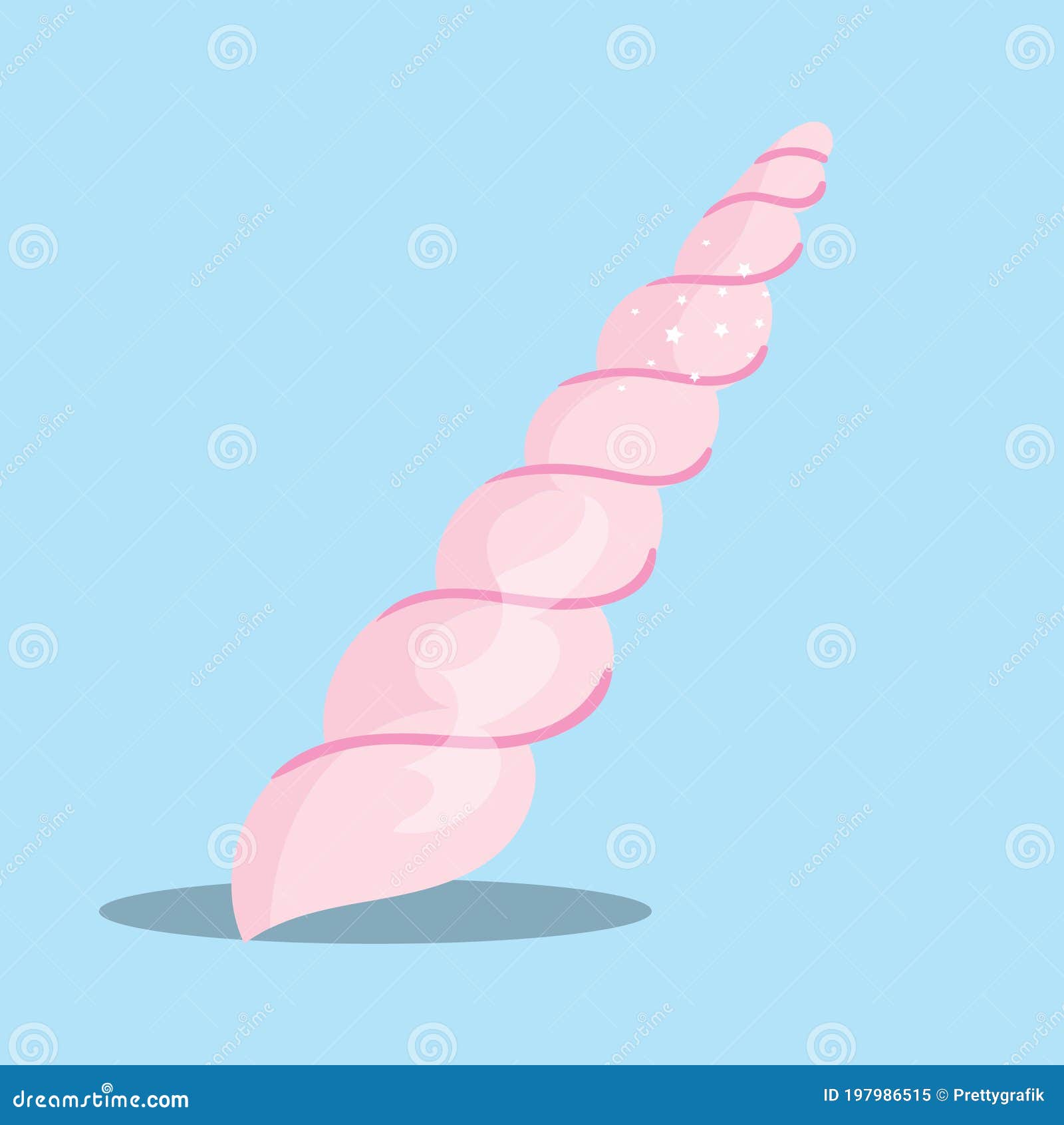 MERMAID SHELL THIN 08 stock vector. Illustration of vector - 197986515
