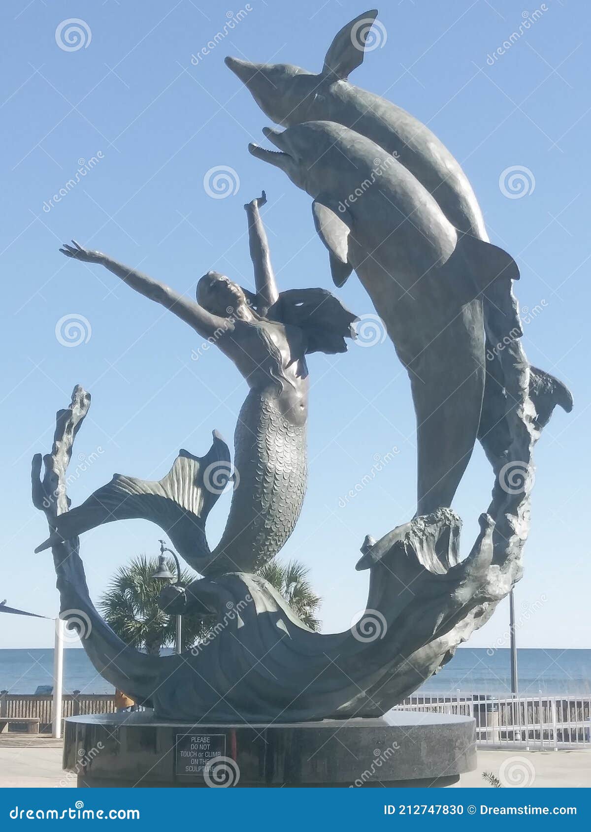 Mermaid Statue Beautiful Editorial Image | CartoonDealer.com #212747830