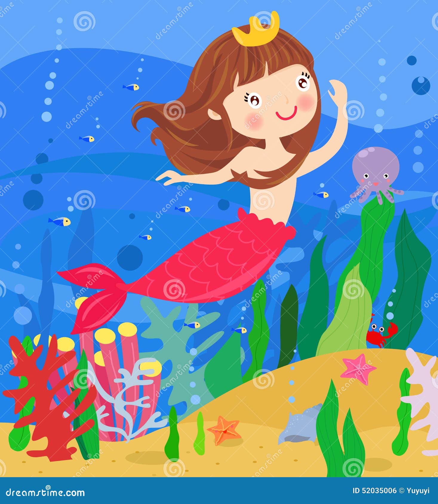 Mermaid Swimming Silhouette On Black Background Cartoon Vector ...