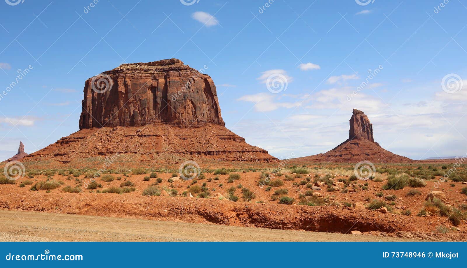 Merrick Butte stock photo. Image of attraction, road - 73748946