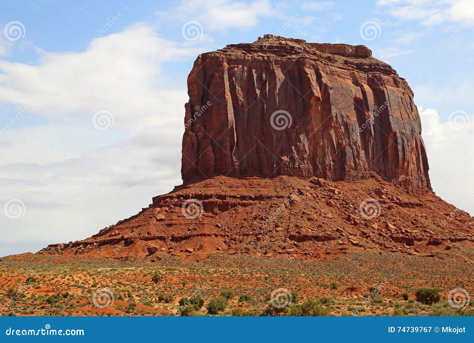 Merrick Butte stock image. Image of erosion, beauty, eroded - 74739767