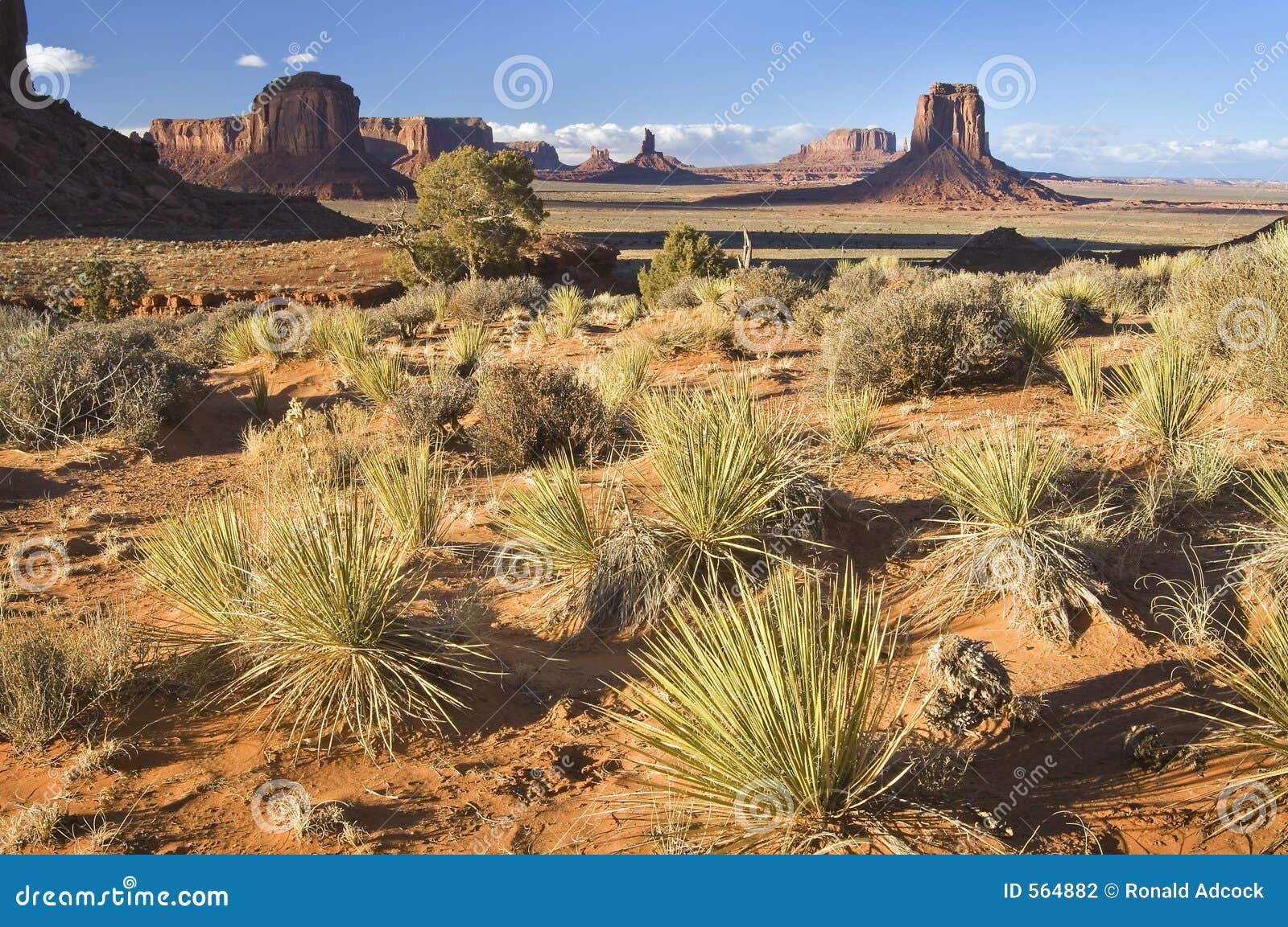 Merrick Butte and Monument Valley Formations, Arizona Stock Photo ...