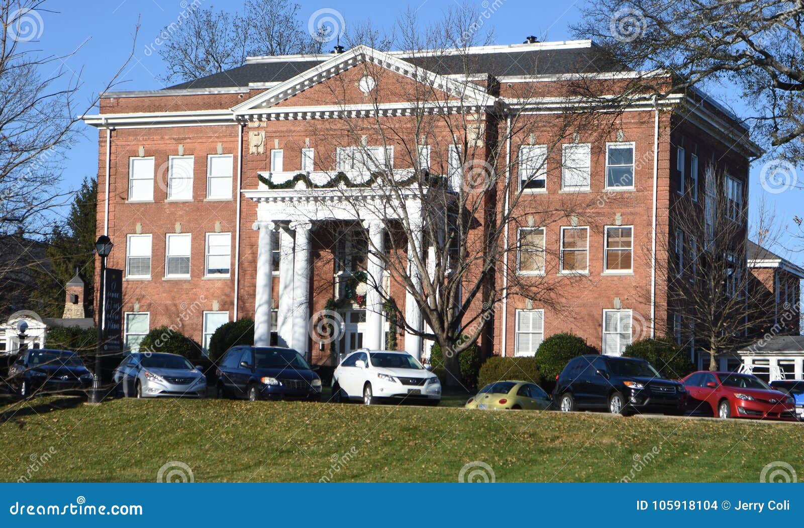 Merritt Administration Building, Anderson University Editorial Stock ...