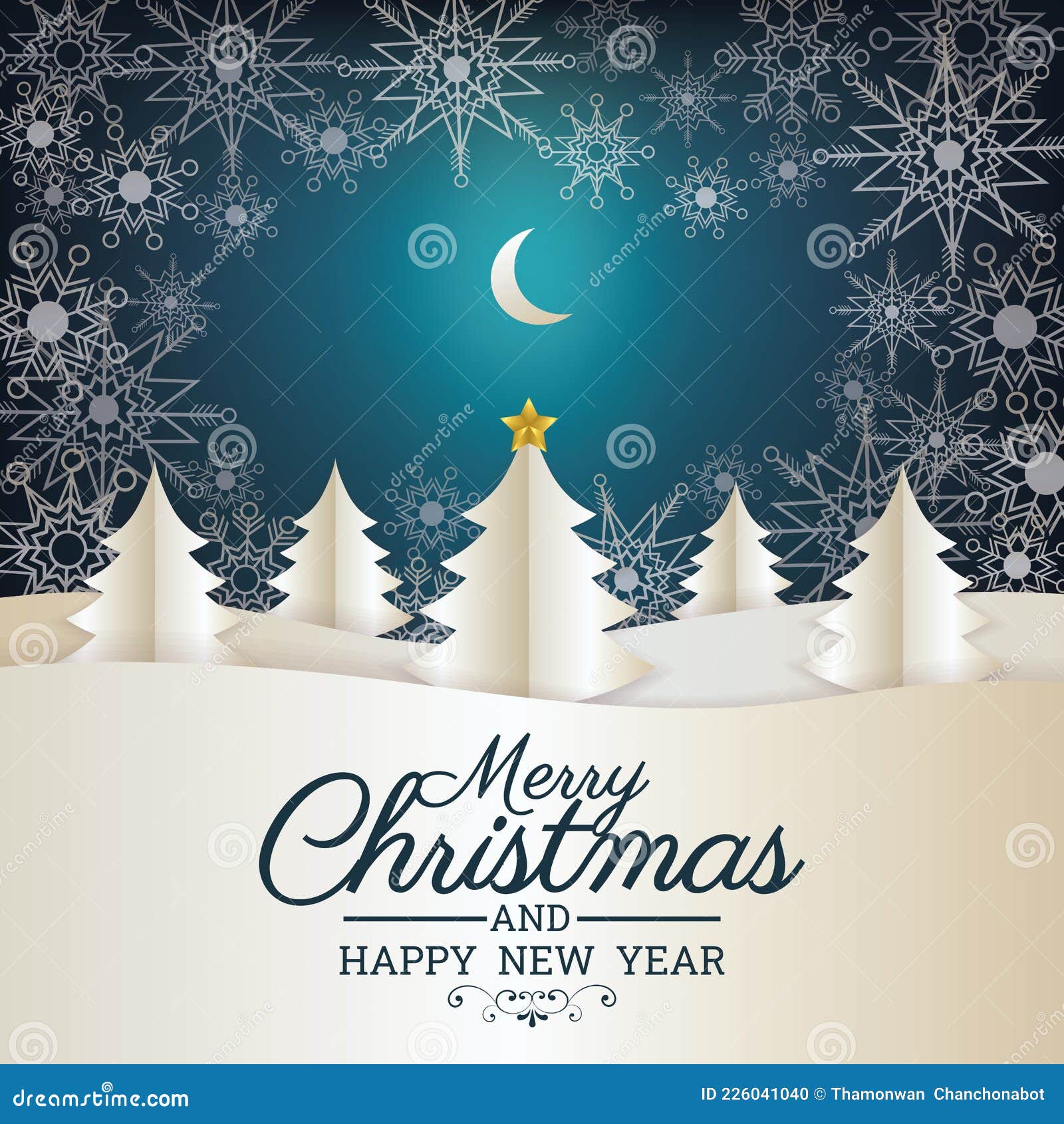 Merry christmas art vector stock illustration. Illustration of card ...