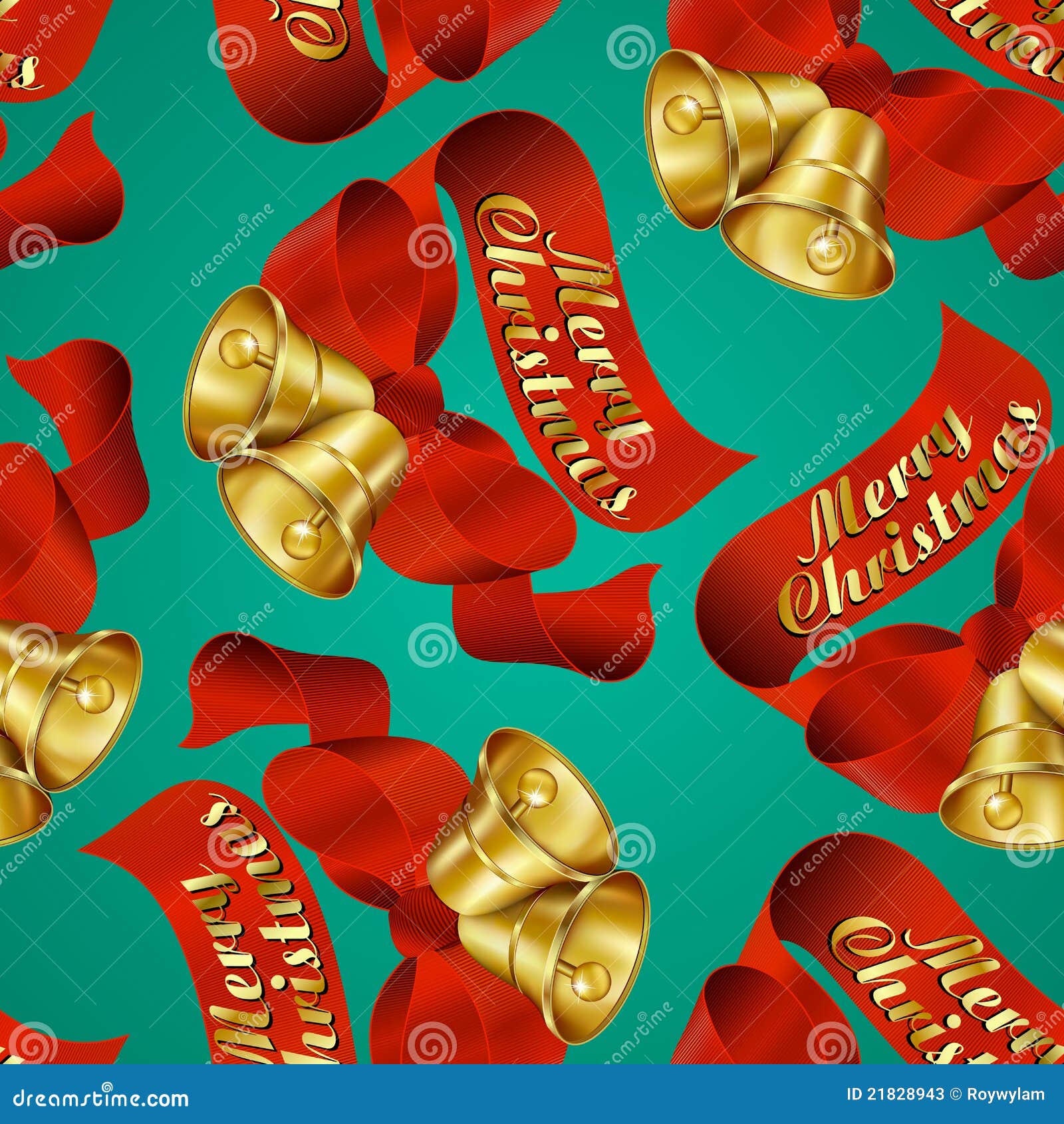 Merry Christmas Bells Wrapping Paper Stock Vector - Illustration of ... Merry Christmas Bells Wrapping Paper Stock Vector - Illustration of ...