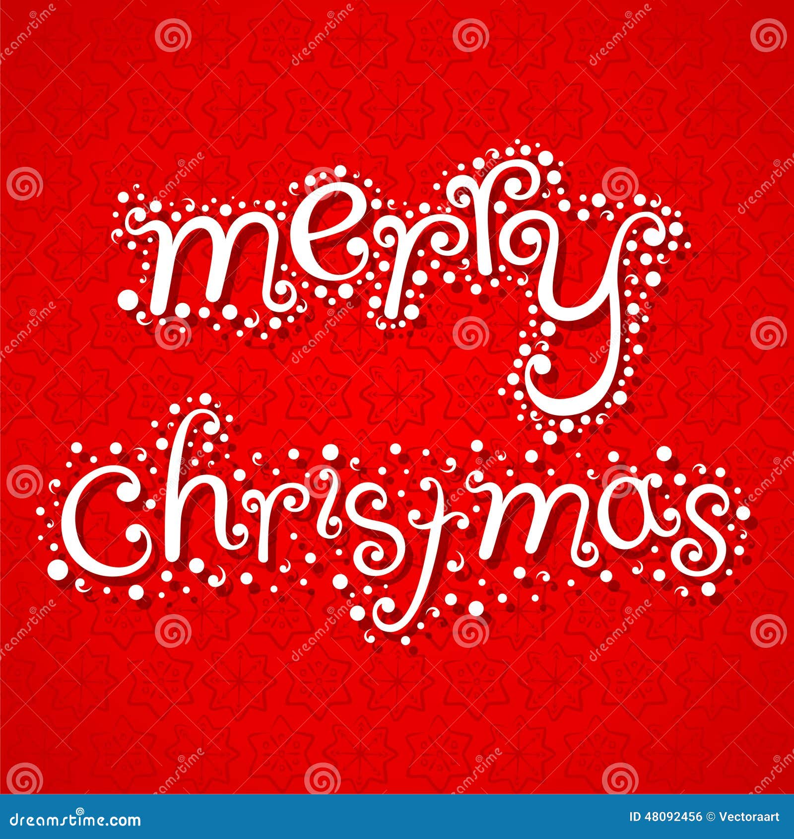Merry Christmas Greeting Design Stock Vector - Illustration of greeting ...