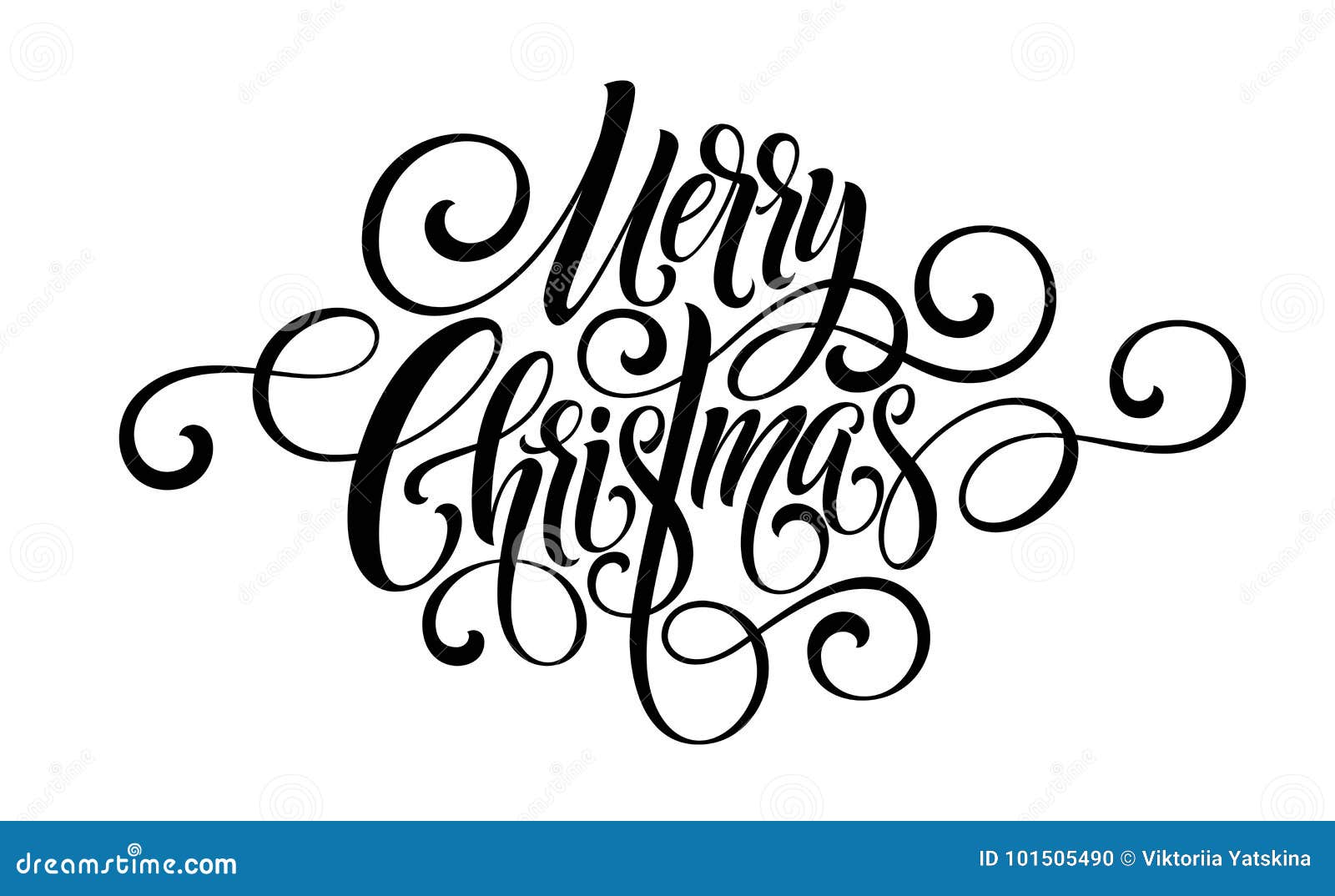Merry Christmas Handwriting Script Lettering. Vector Illustration Stock ... Merry Christmas Handwriting Script Lettering. Vector Illustration Stock ...