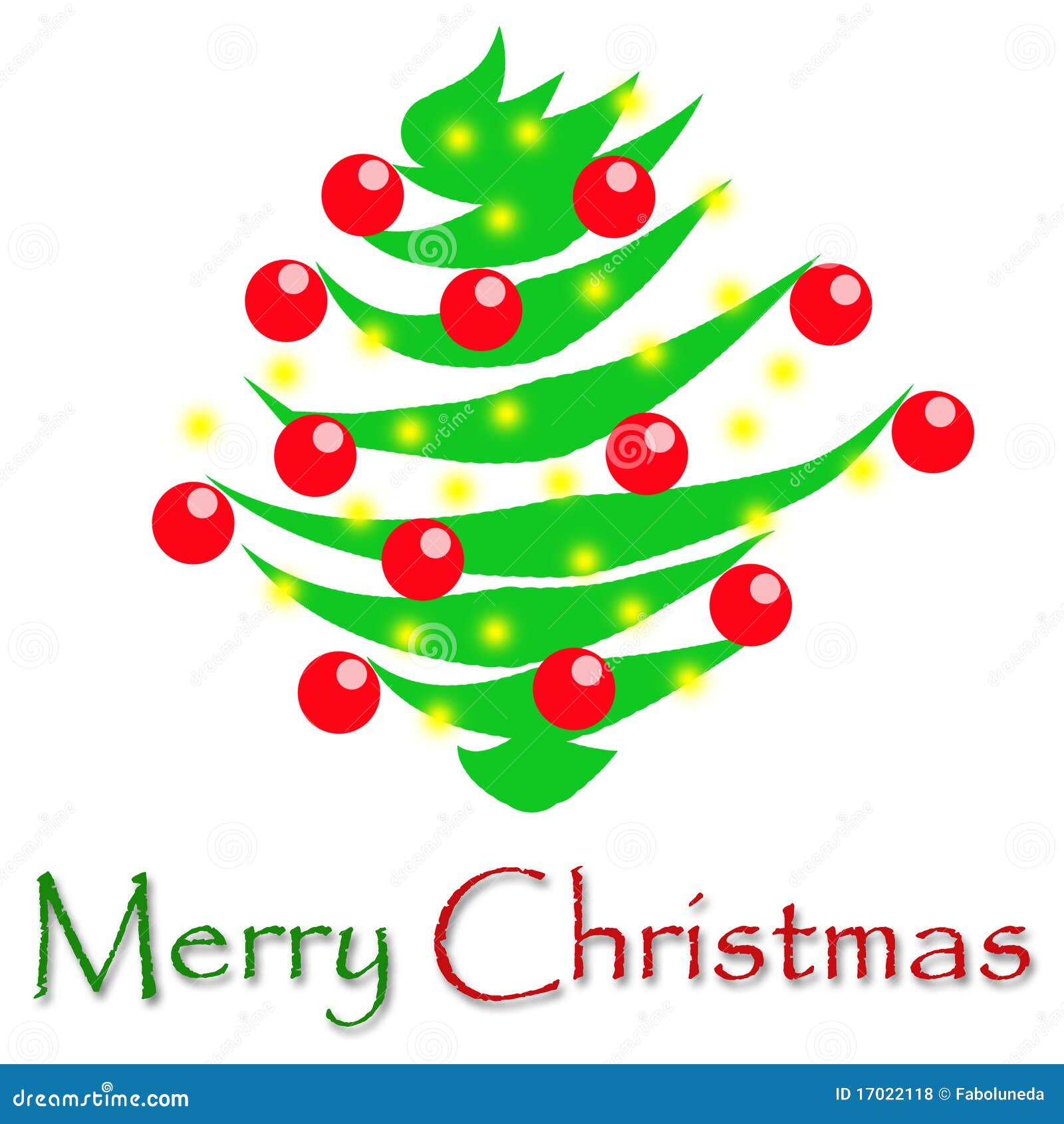 Merry Christmas Happy Tree Picture. Image: 17022118