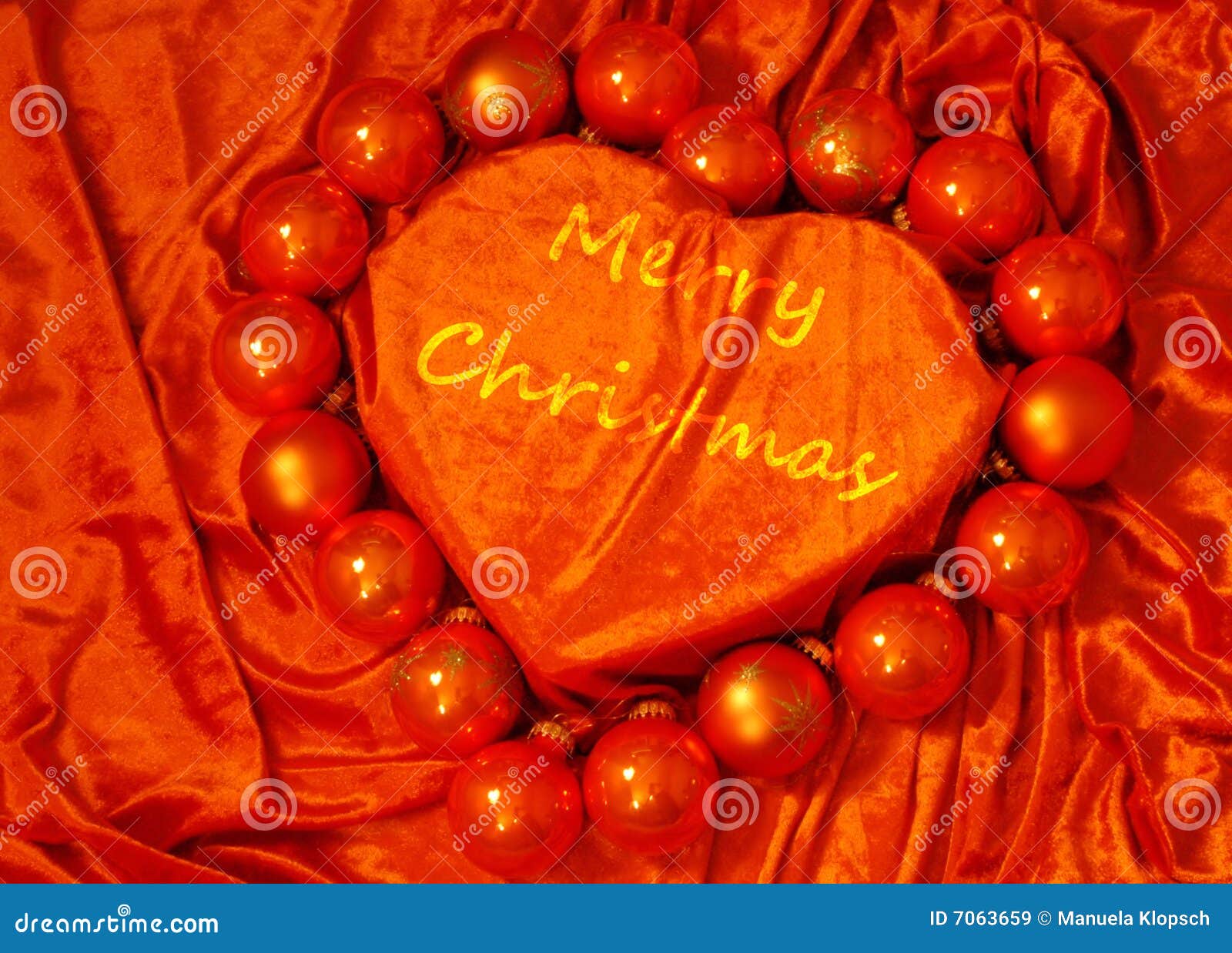 Merry Christmas heart stock image. Image of ornament, ornaments - 7063659