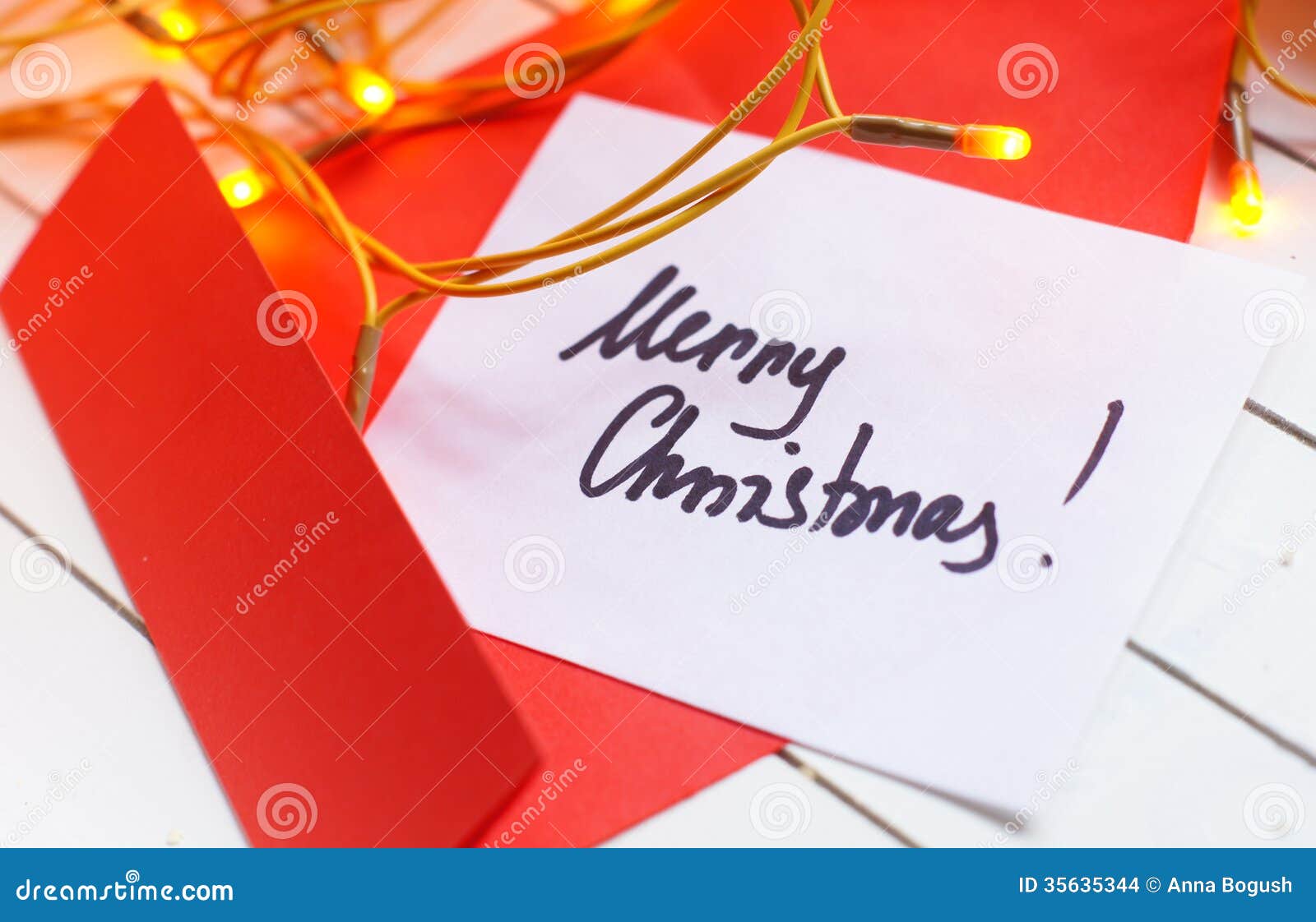 Merry Christmas note stock photo. Image of decoration - 35635344