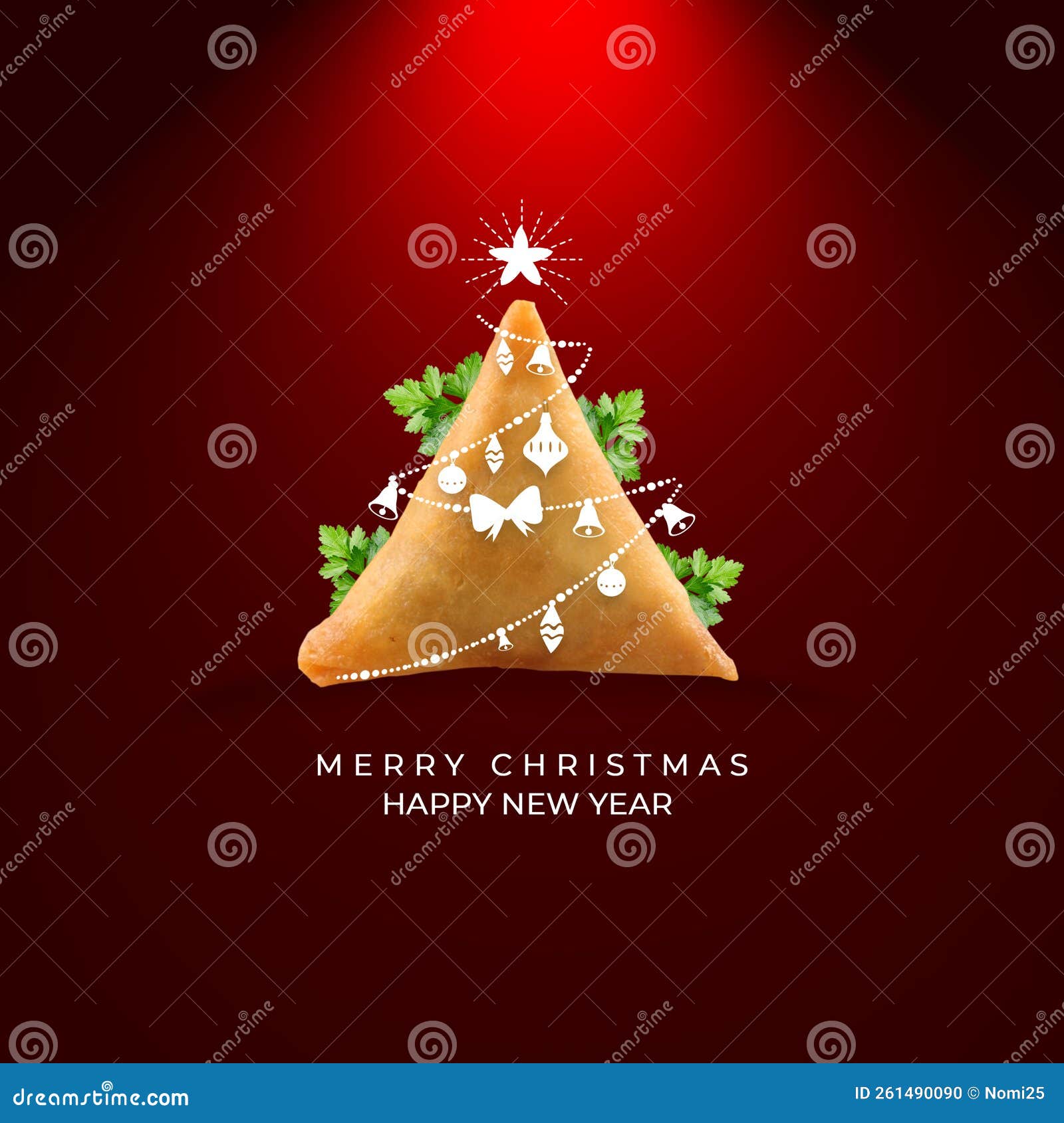 Isolated Samosa and Pakora on White Background Stock Illustration ...