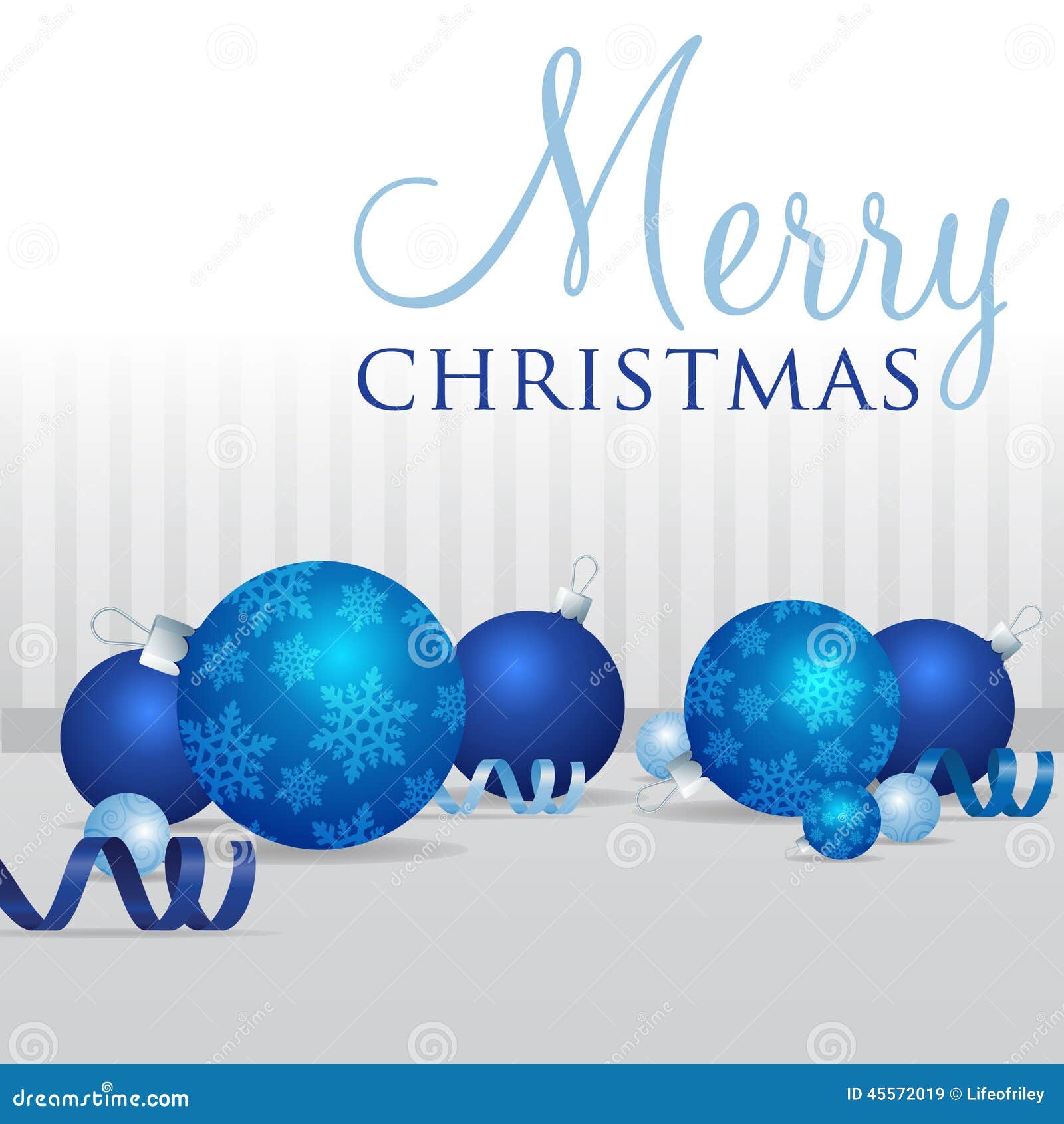 Merry Christmas stock vector. Illustration of festival - 45572019