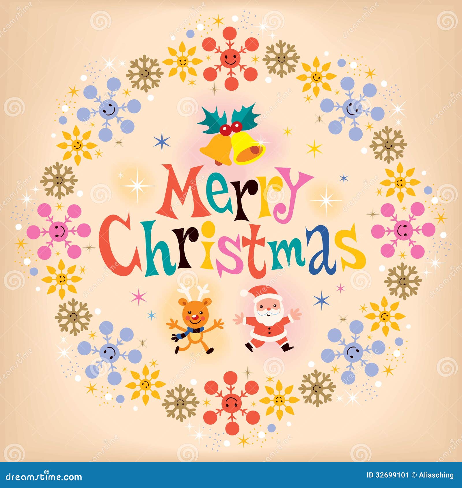 Merry Christmas Vintage Retro Card Stock Vector - Illustration of ... Merry Christmas Vintage Retro Card Stock Vector - Illustration of ...