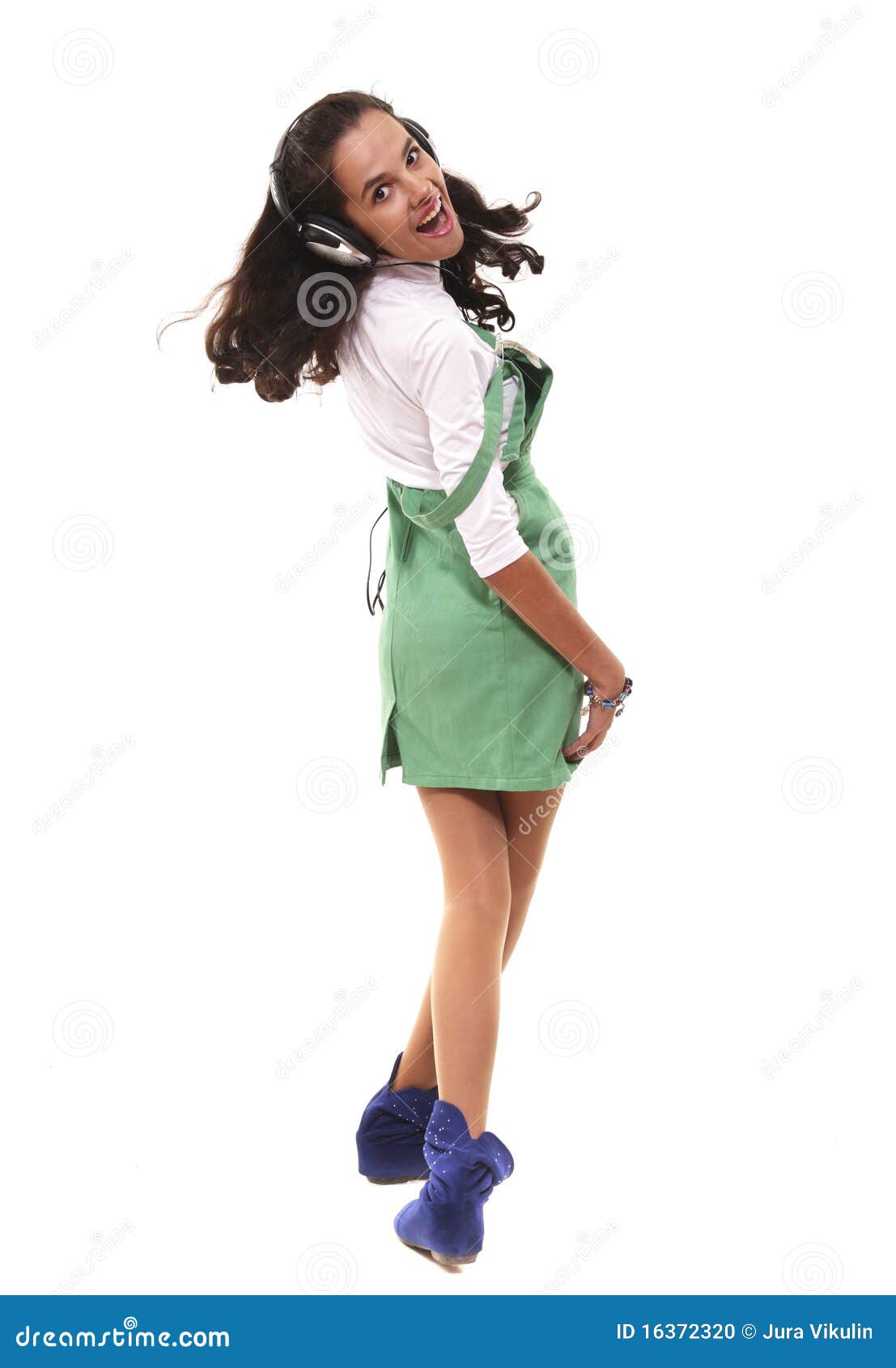 Merry girl stock photo. Image of girl, beautifully, making - 16372320
