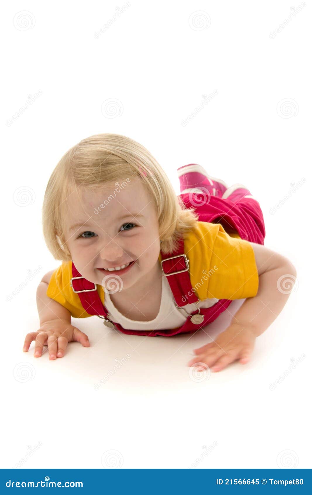 Merry girl stock image. Image of girl, childhood, model - 21566645
