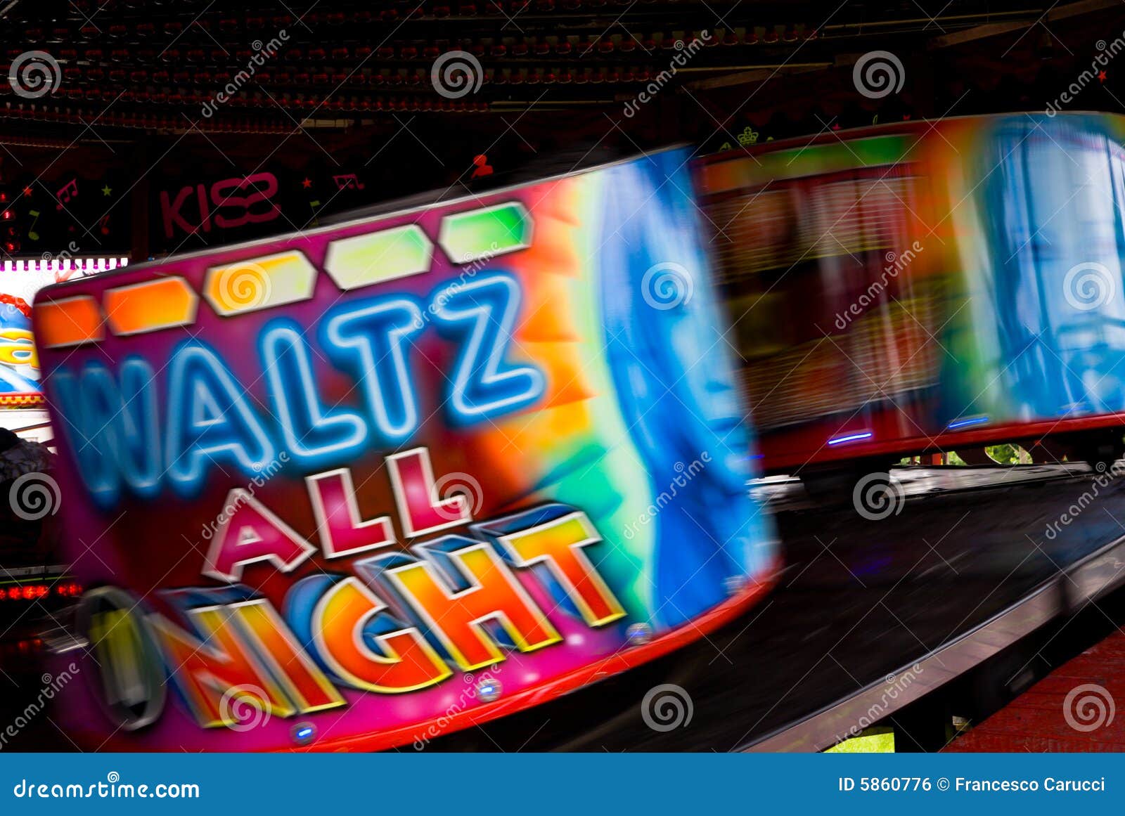 Merry-go-round stock photo. Image of machine, family, circle - 5860776