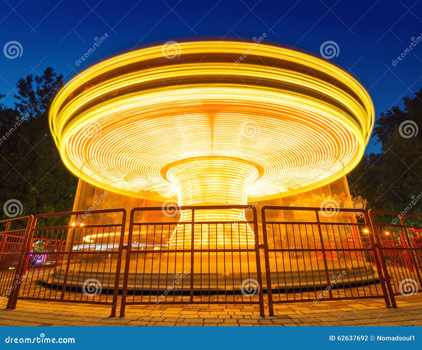 Merry-go-round light stock photo. Image of celebration - 62637692