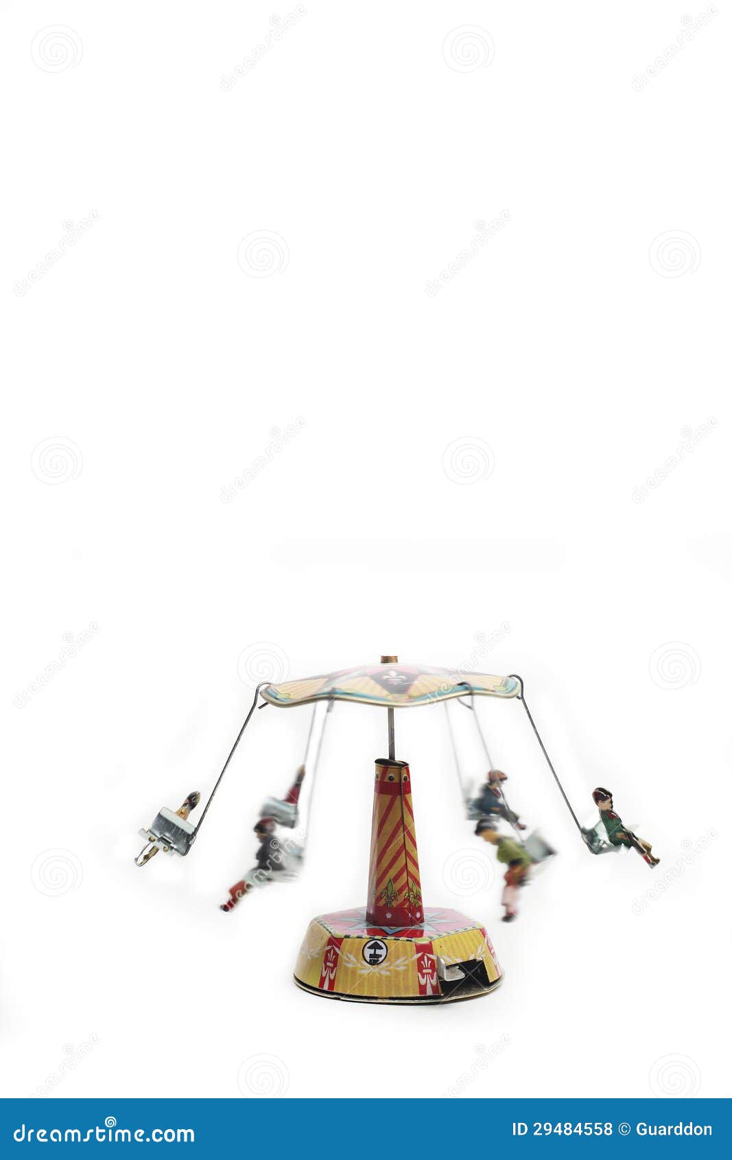 Merry Go Round Toy in Action Stock Photo - Image of circle, antique ...