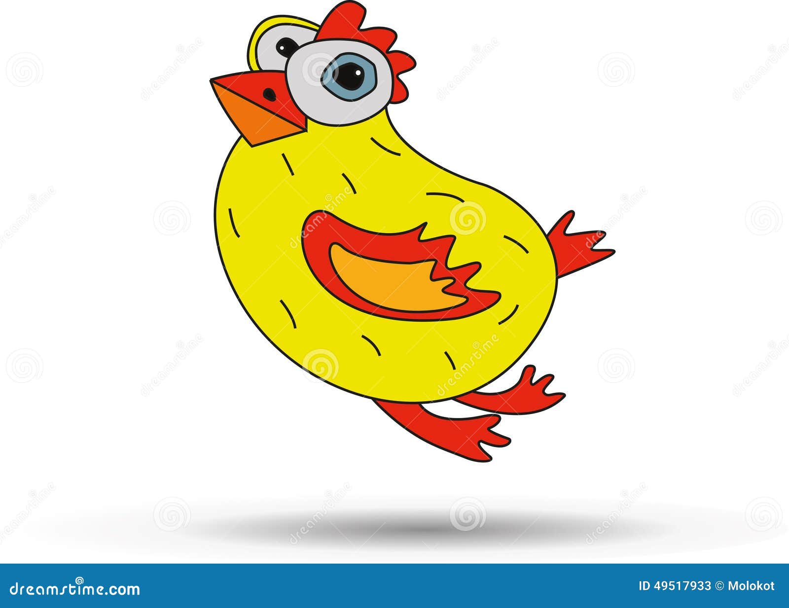 Merry Painted Yellow Chicken Stock Illustrations – 24 Merry Painted ...
