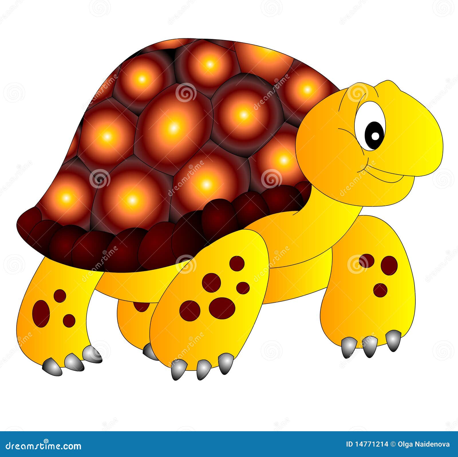 The Merry terrapin stock illustration. Illustration of paintings - 14771214