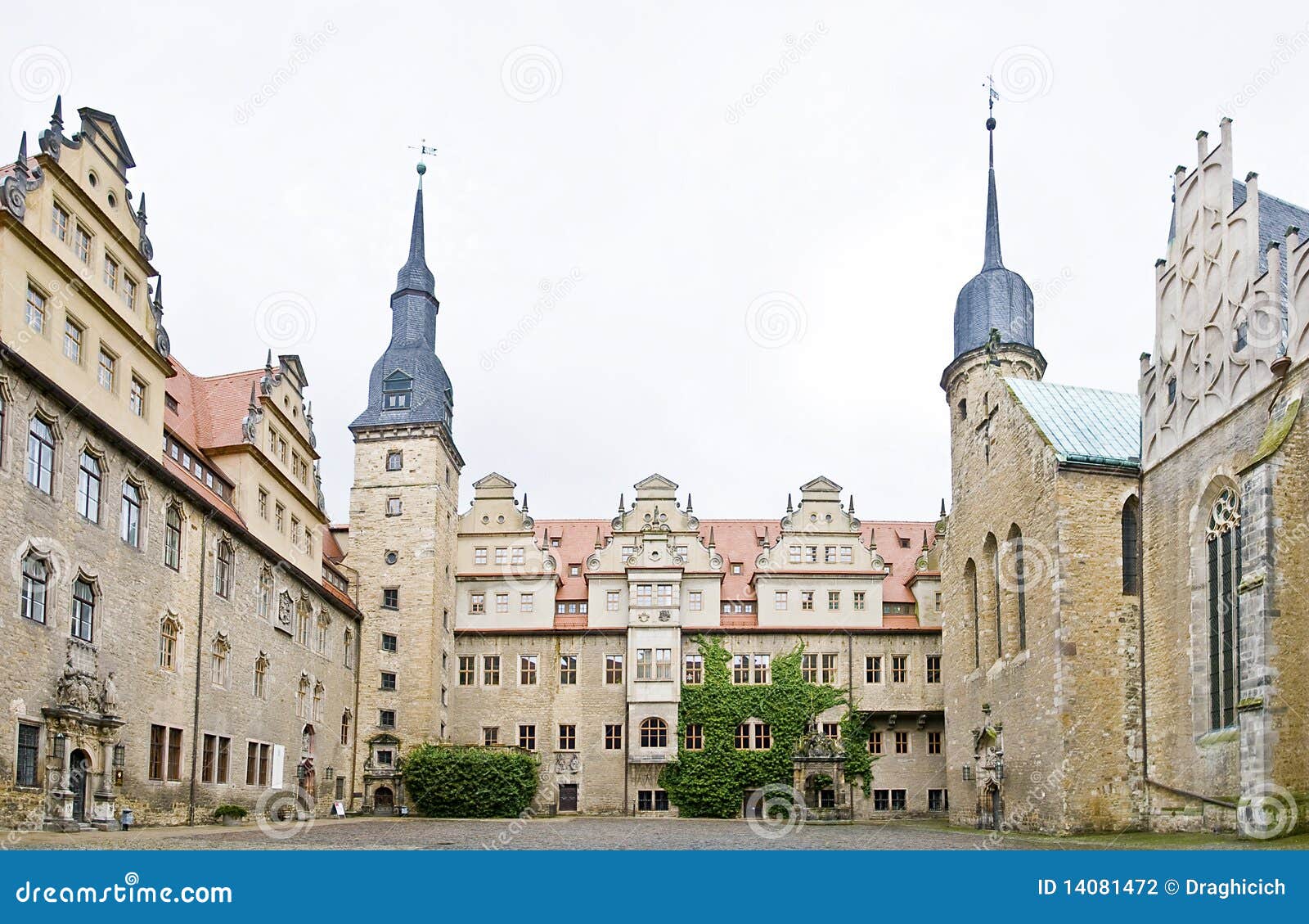 Merseburg castle stock photo. Image of panorama, landscape - 14081472