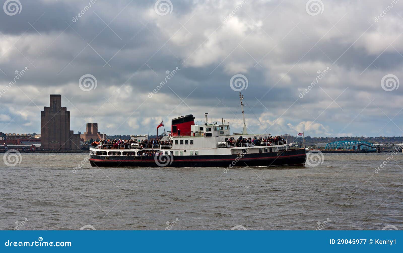 Mersey Ferry, Liverpool, UK Stock Image - Image of tourist, underway ...