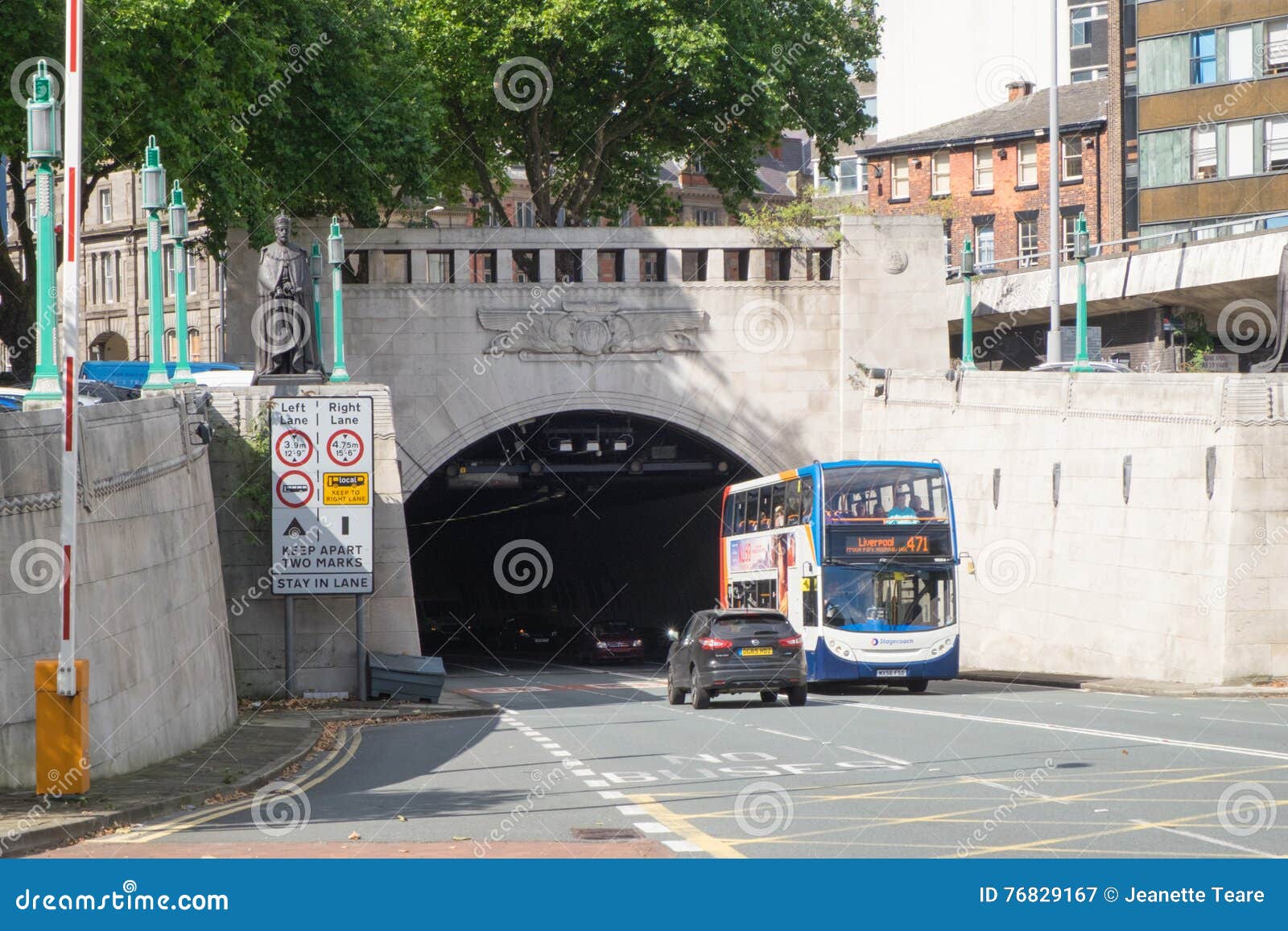 The Mersey Tunnel, Liverpool Editorial Photography - Image of tunnel ...